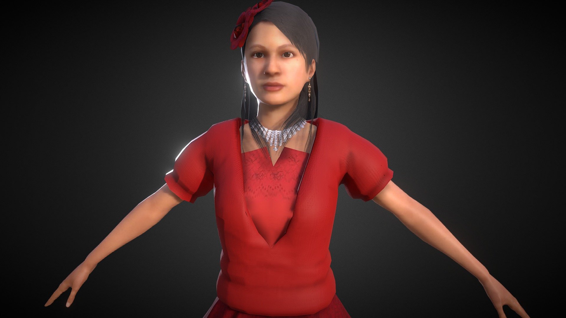 Flamenco Dancer - Buy Royalty Free 3D model by animod [44ac0d2 ...