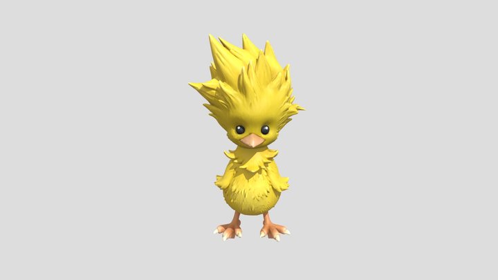 Chocobo 3D models - Sketchfab