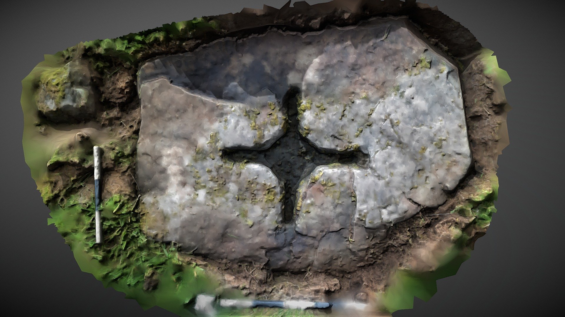 Duncan Ban Monument - Incised Cross (?) - Download Free 3D model by ...