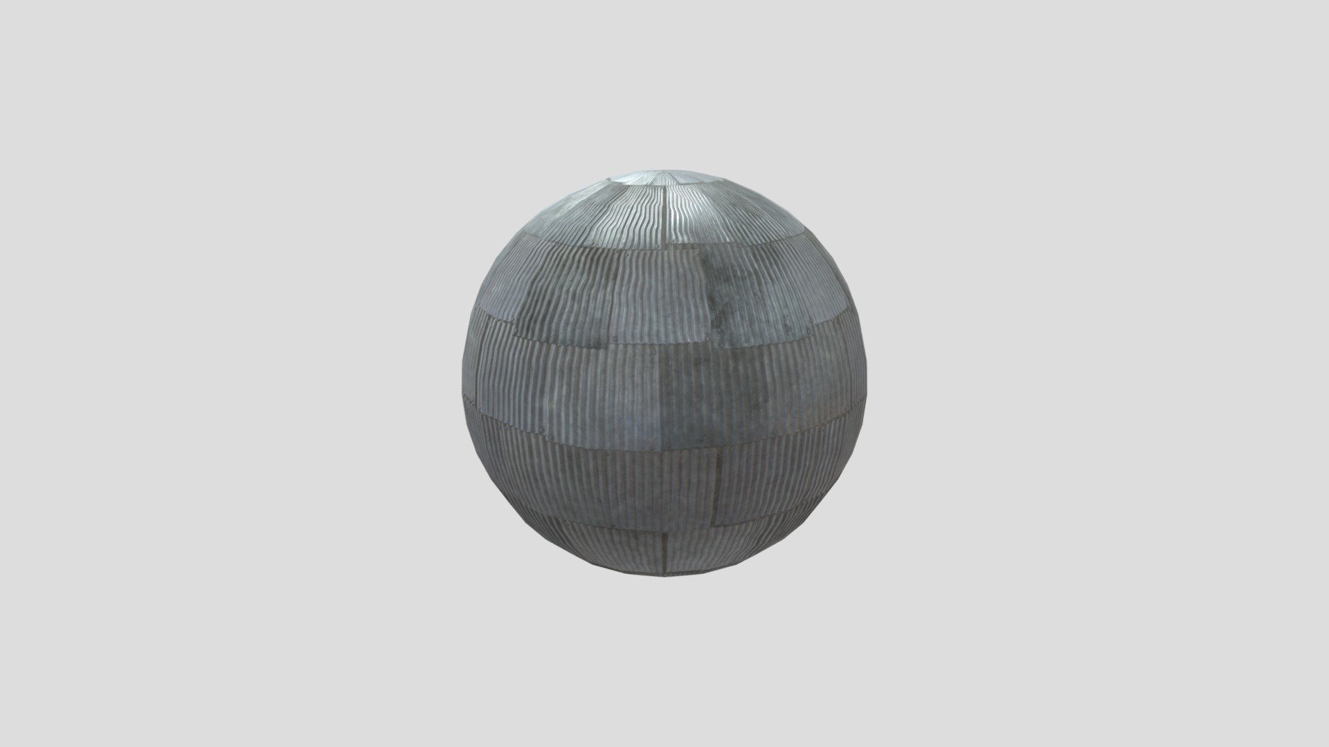 Metal Plates Material Sphere - 3D model by RachelThom7 [44af6d5 ...