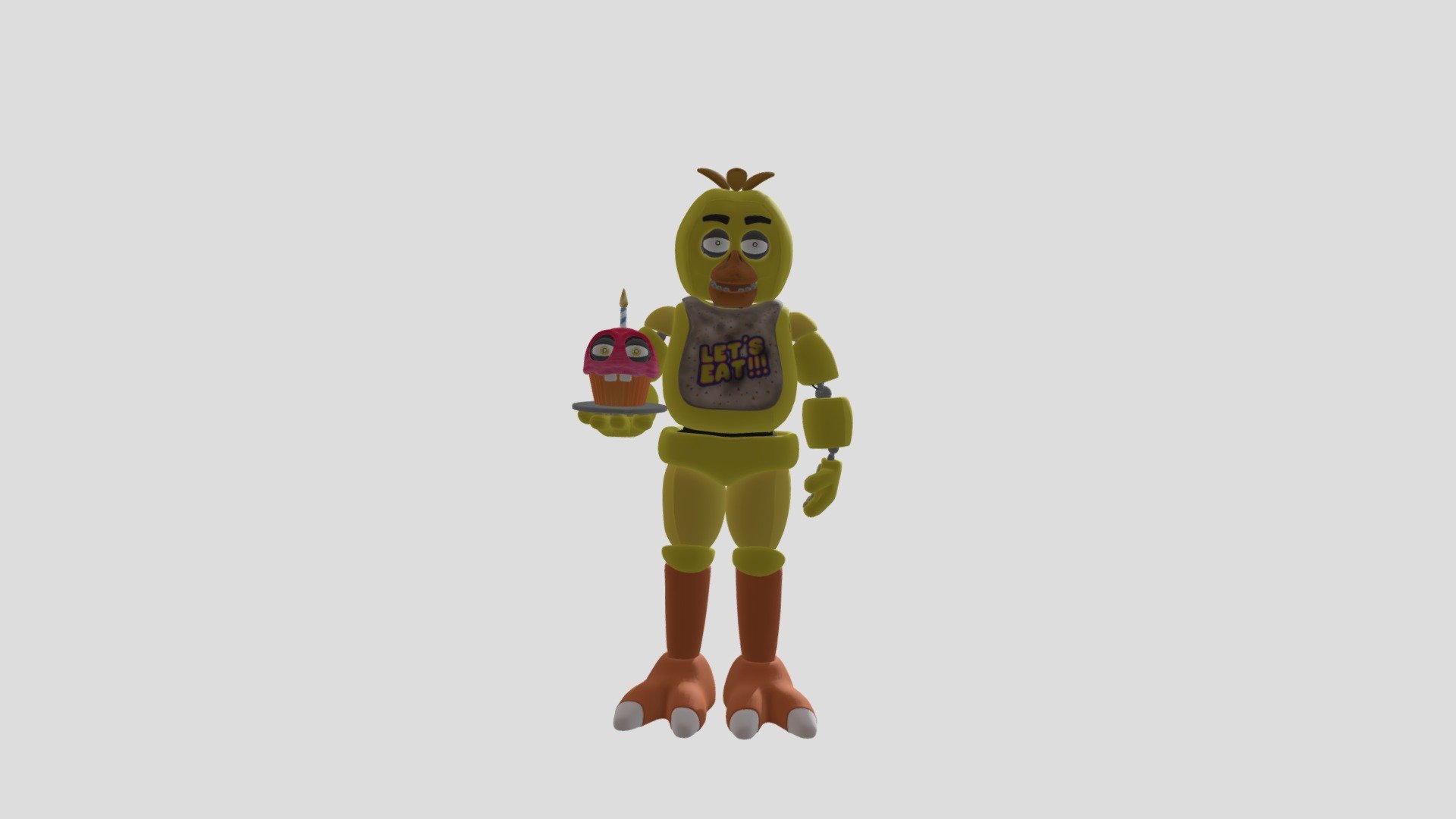 movie chica animatronic - Download Free 3D model by dwall8611 [44b05e8 ...