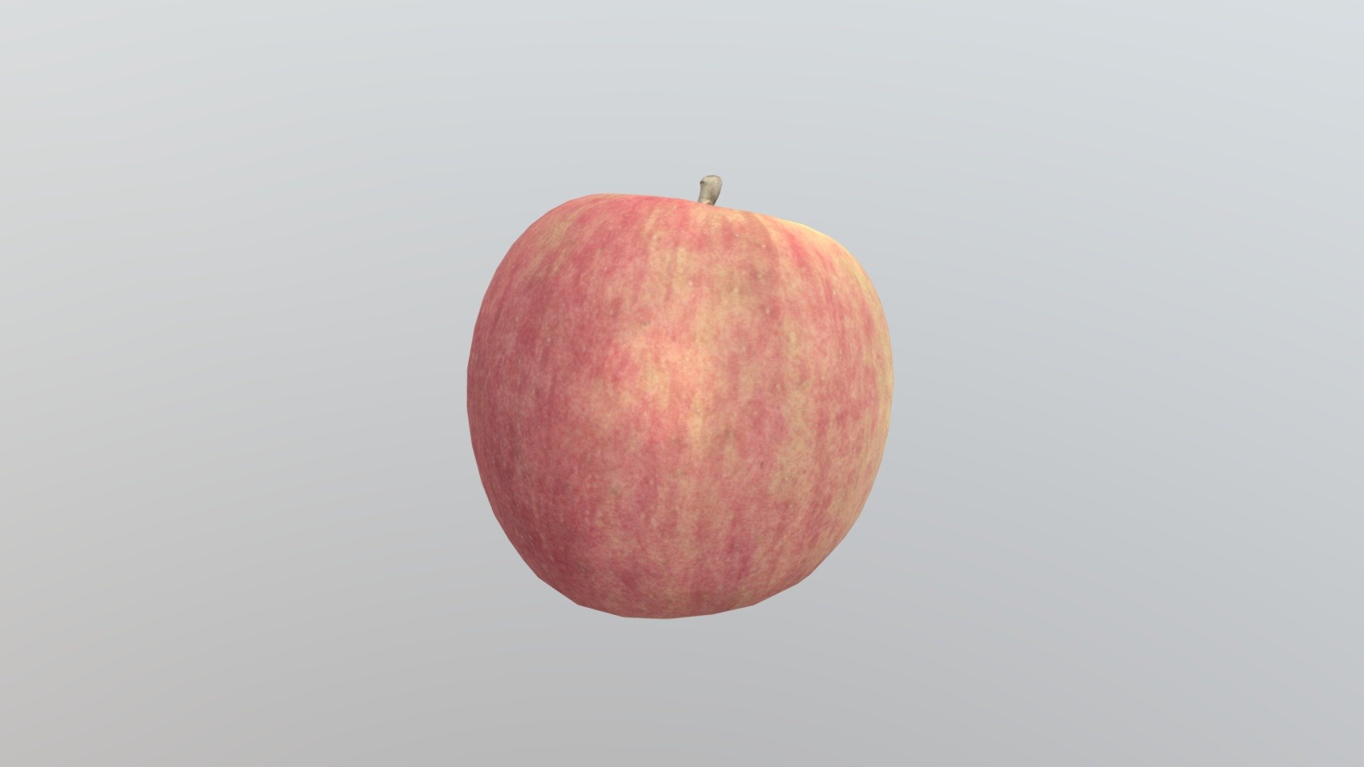 Red Apple 3D Model AR VR PBR - 3D model by multicrowstudio [44b289f ...