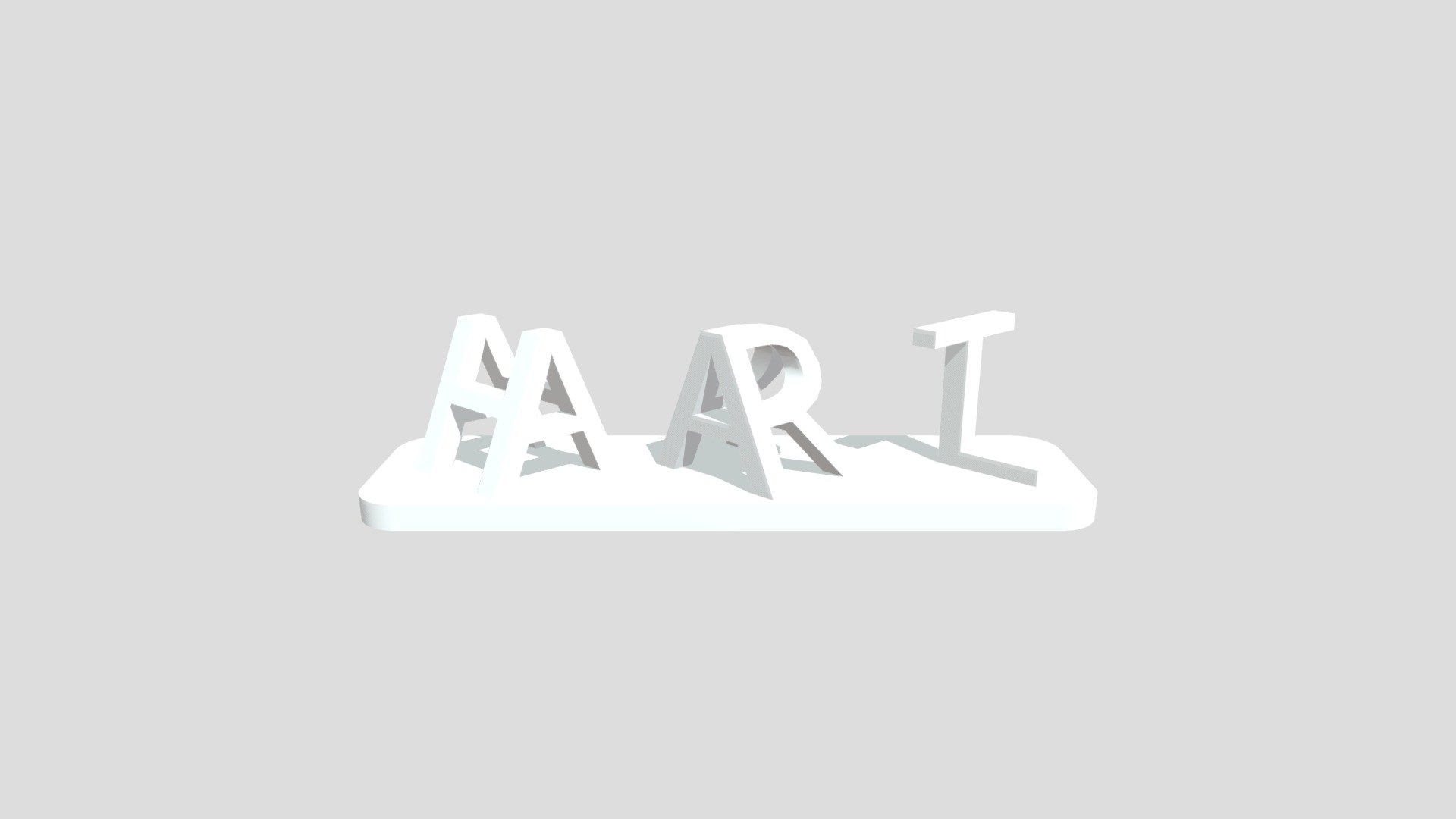 Hal Art-optic Illusion - 3D model by halaelzayat [44b2d61] - Sketchfab