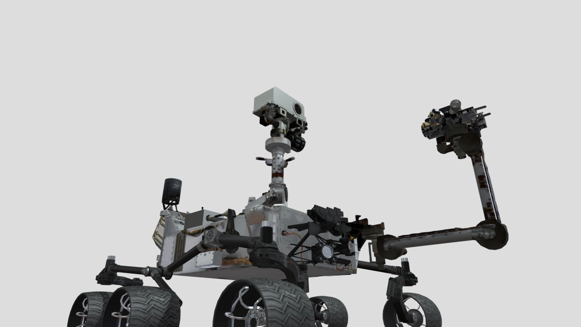 Mars Rover - Download Free 3D model by hartwelkisaka [44b41a6] - Sketchfab