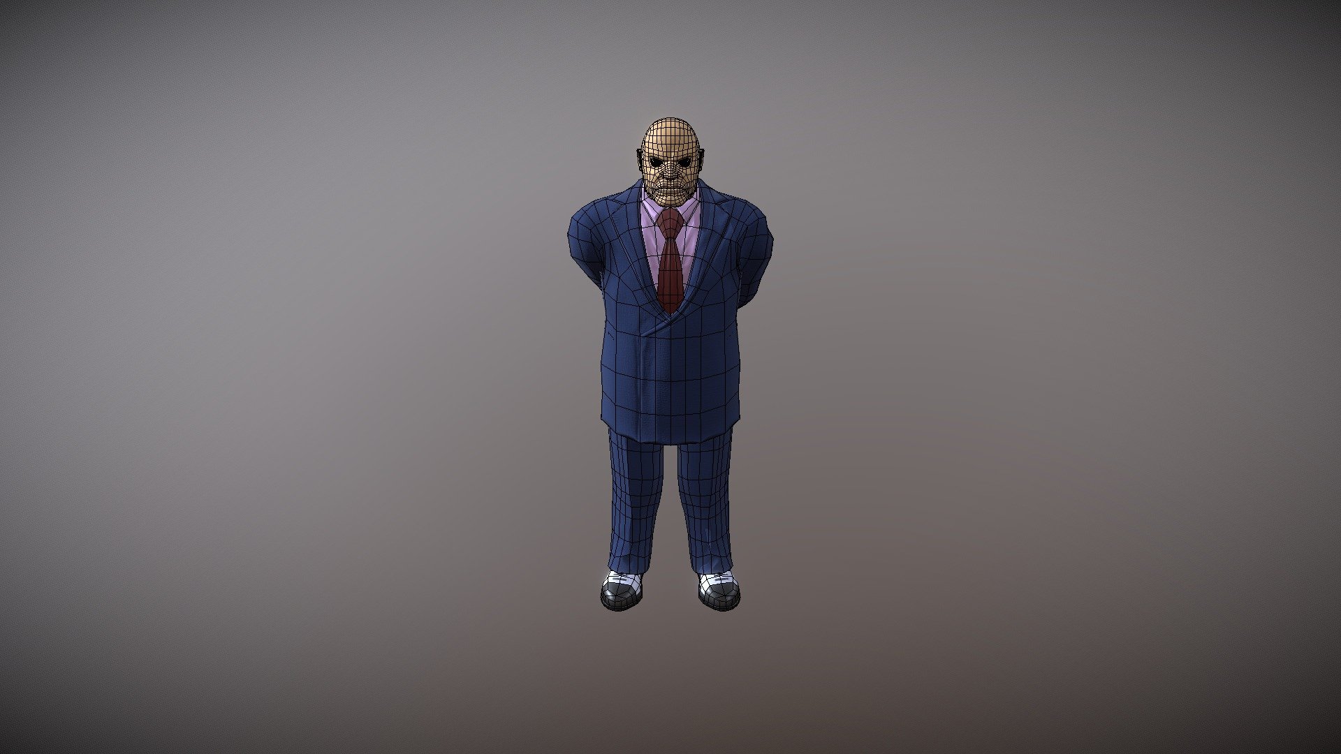 Mob Boss - Download Free 3D model by Andrew Woolhead (@AndrewWoolhead ...
