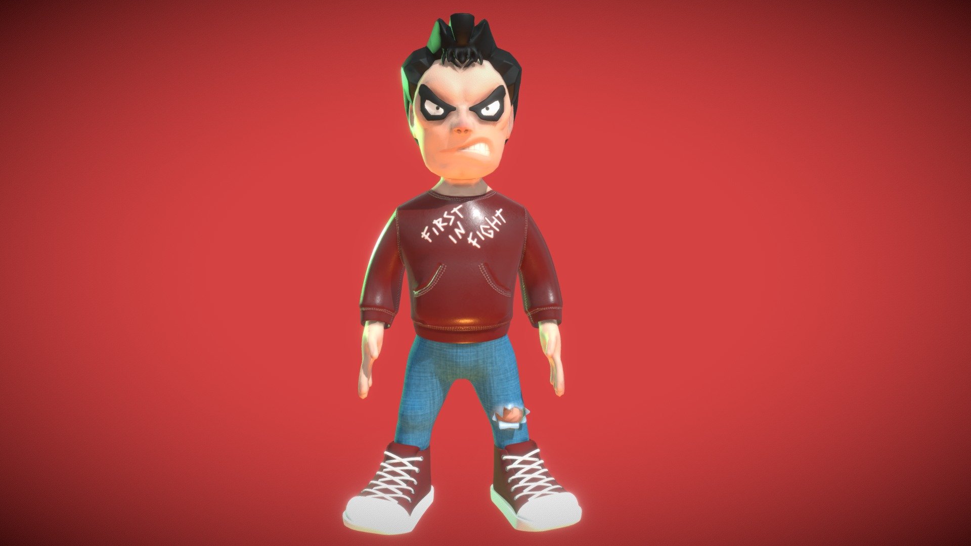 BadBoy 3D - 3D model by paulo_bdo [44b4a25] - Sketchfab