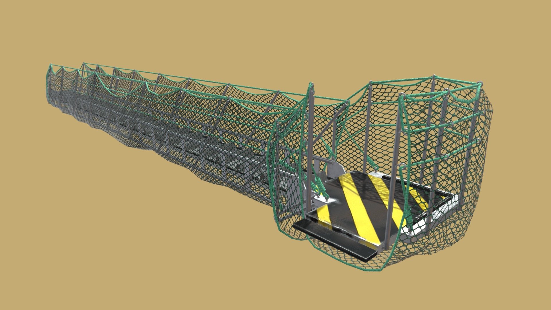 Realistic Ship Gangway - 3D model by iolanda-a [44b5027] - Sketchfab