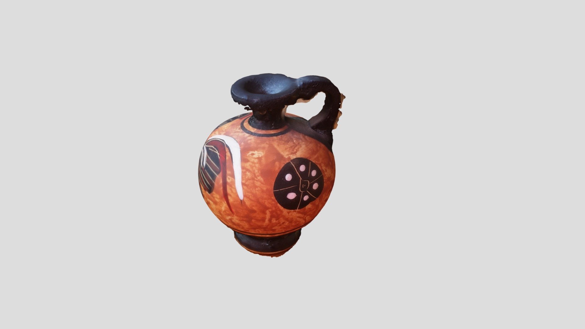 Greek Pot - 3D model by menegatou [44b535f] - Sketchfab