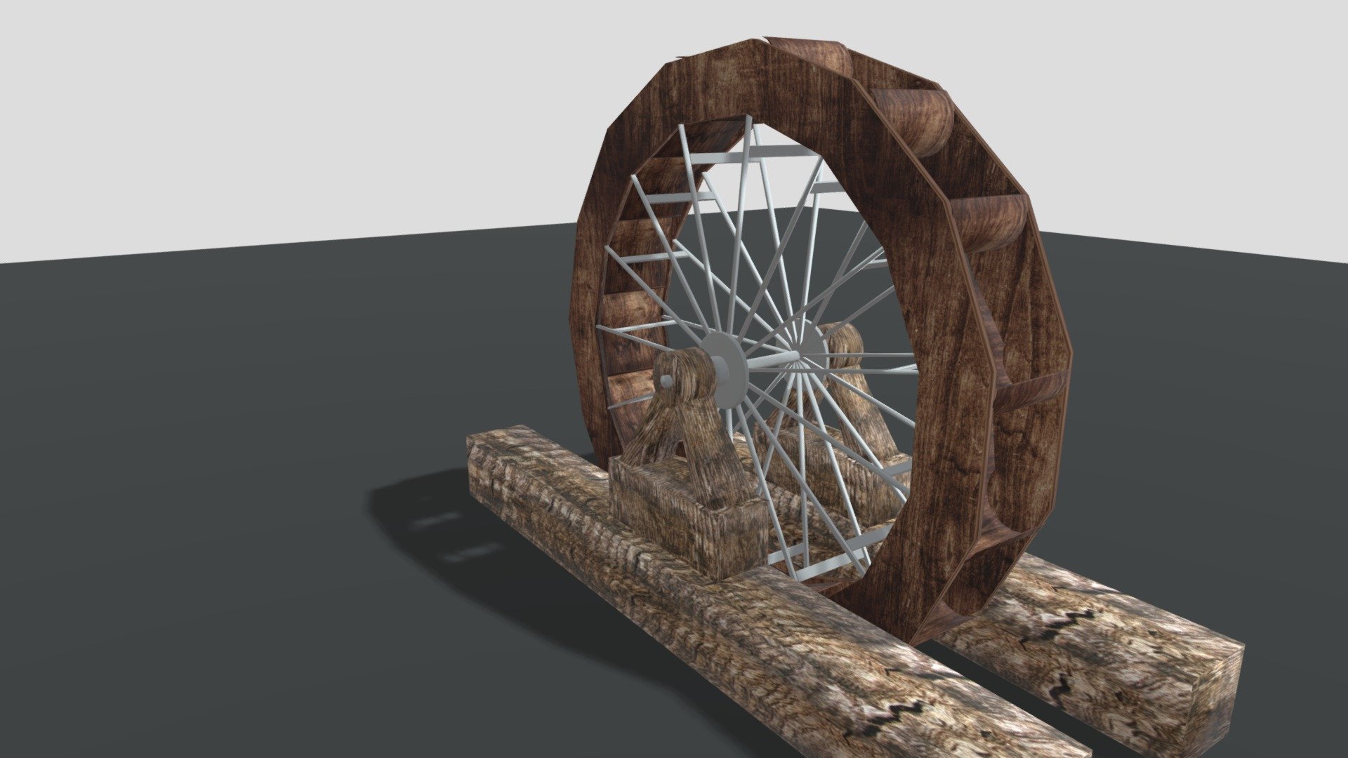 Waterwheel - Download Free 3D model by mullurmehul30 [44b7cff] - Sketchfab
