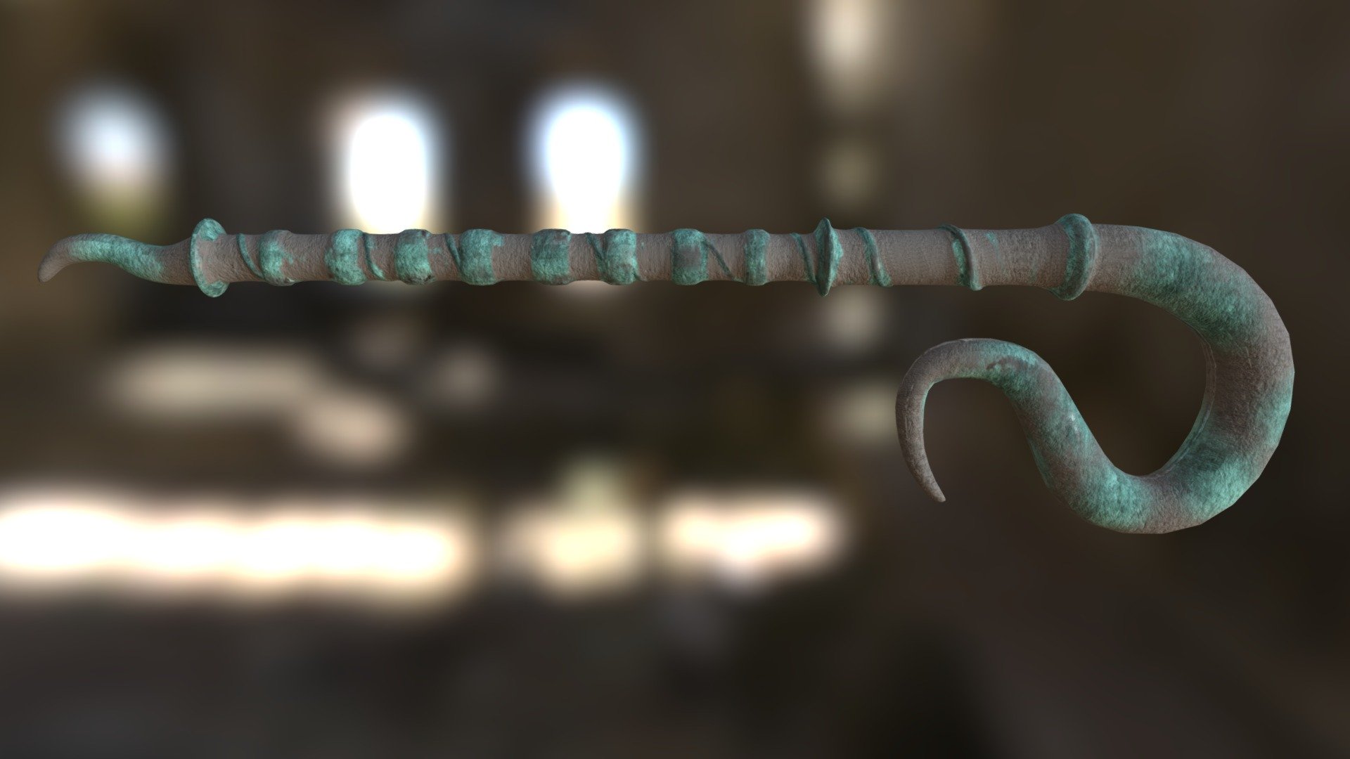 Jungle_Staff - Download Free 3D model by Jack harper (@jackharper ...