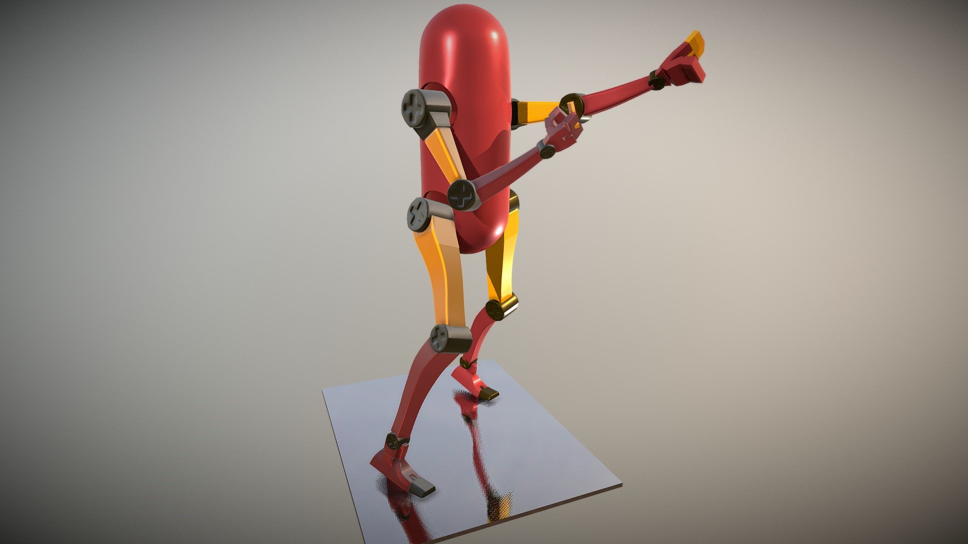 Robo - Download Free 3D model by Marcondes Silva (@studiomarc2011 ...