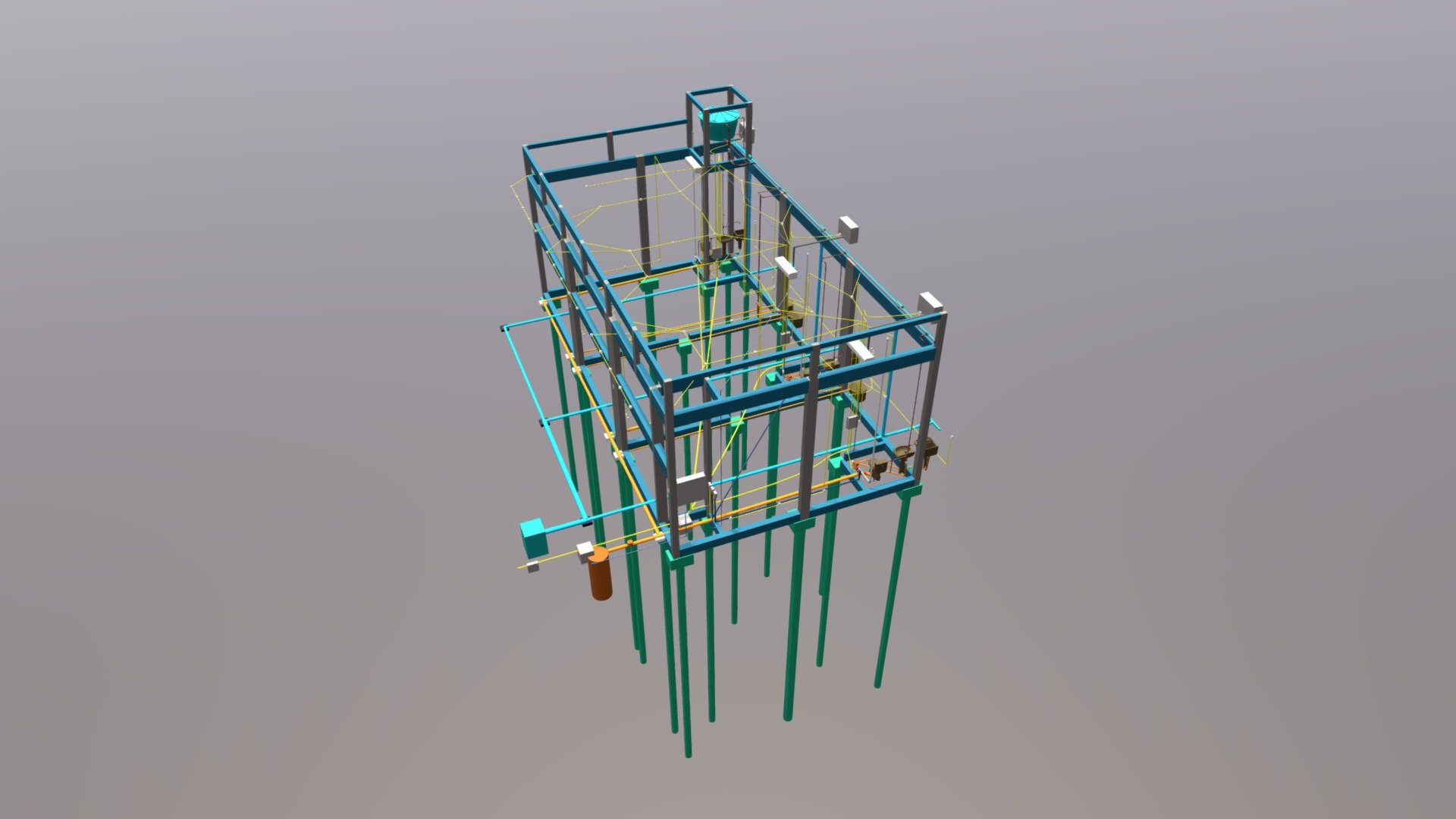 SALAS COMERCIAIS - 3D model by eng.marlonjara [44b8c2e] - Sketchfab