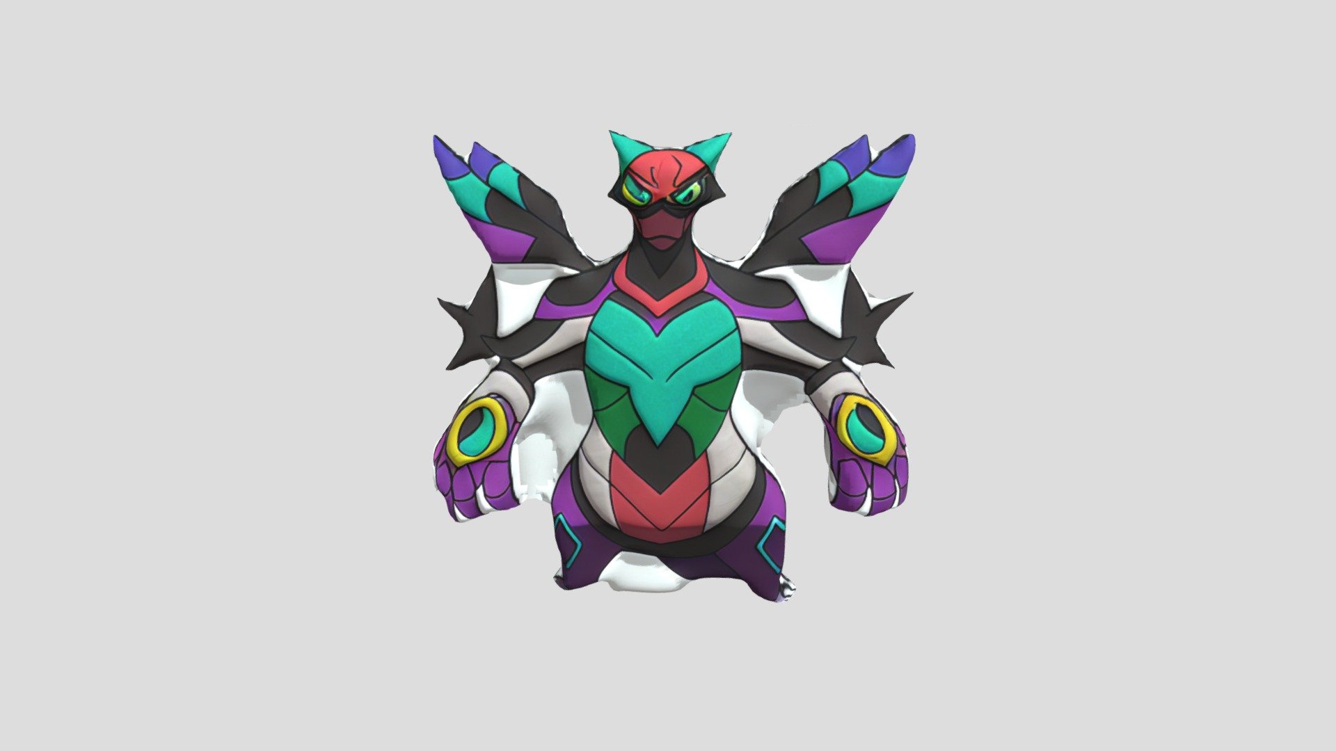 Pokemon Goal 755 - Download Free 3D model by klrxyz [44b9159] - Sketchfab
