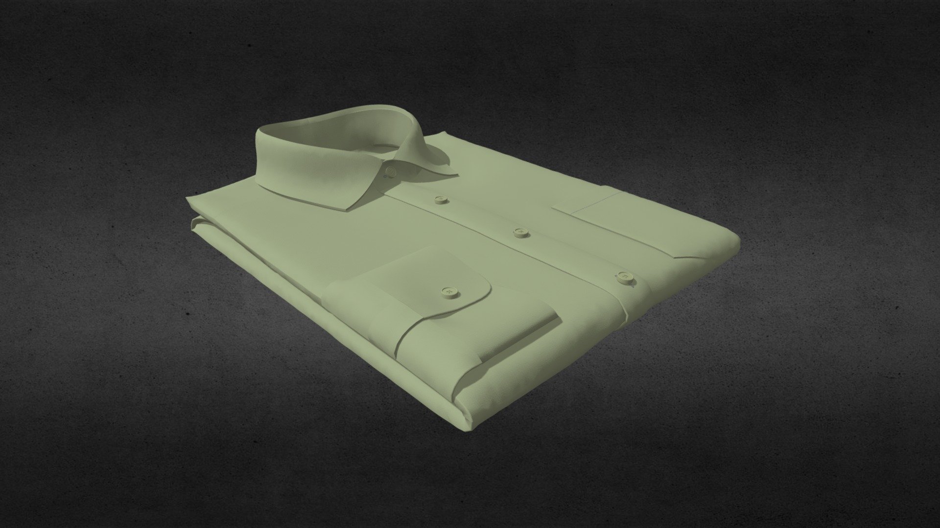 Folded_shirt_men - Download Free 3D model by funlab117 [44b95c9 ...