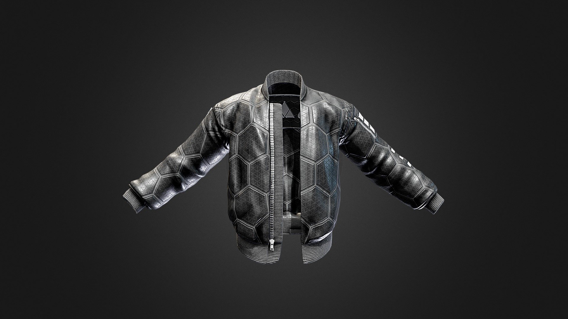 Leather Jacket - Download Free 3D model by dejan31 [44b9996] - Sketchfab