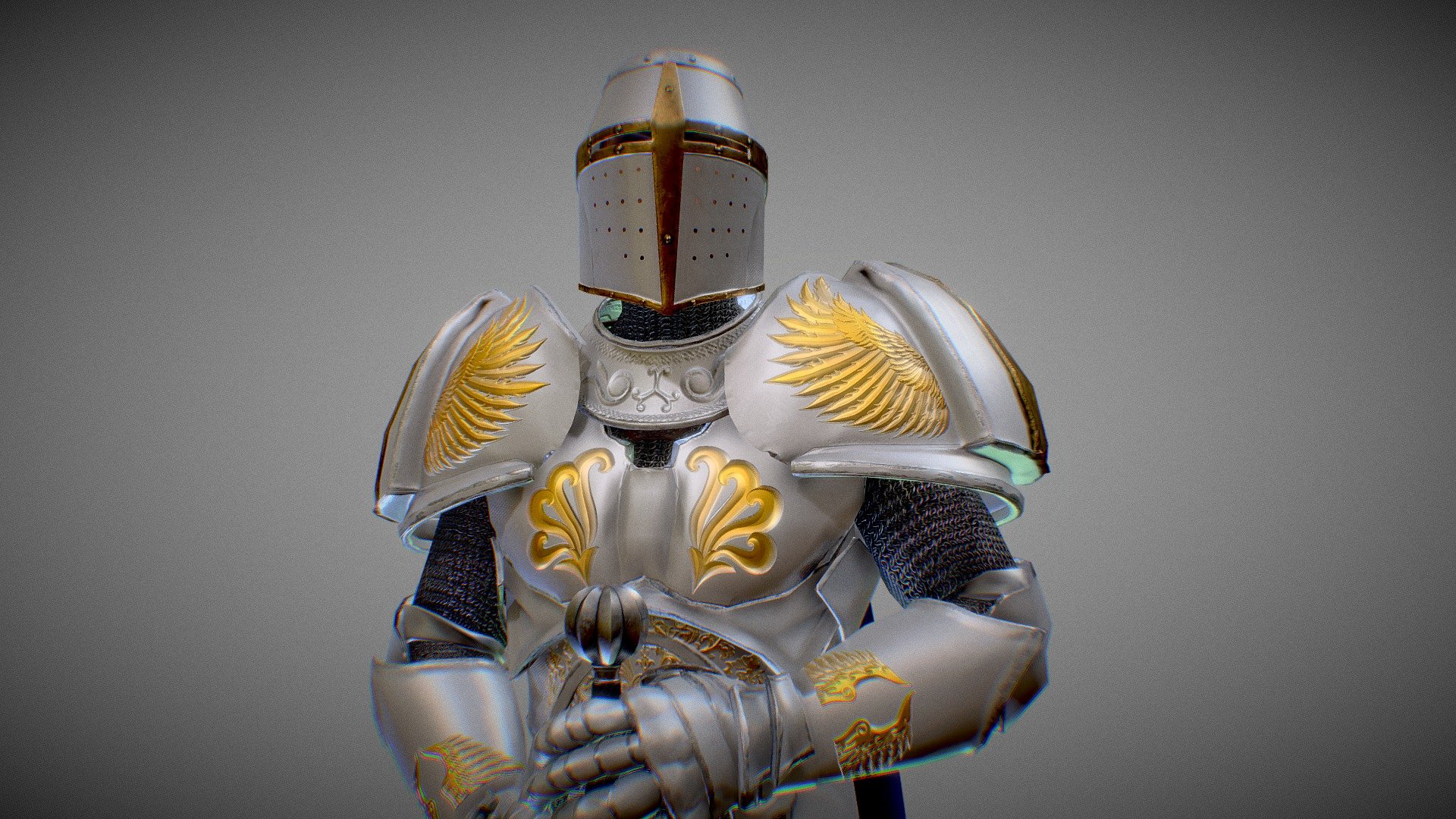 knight - 3D model by Lexx (@RedPillsDivision) [44ba751] - Sketchfab