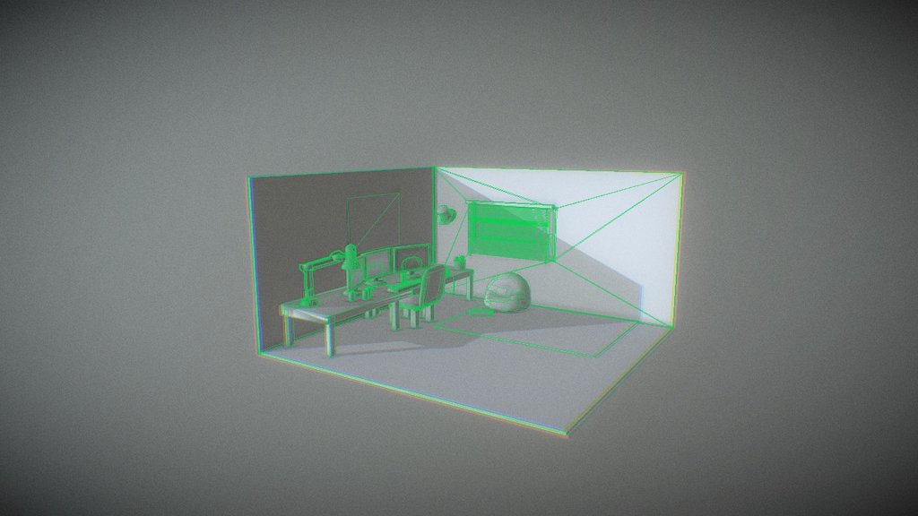Low Poly Room - Download Free 3D model by Render_Tech_Productions ...