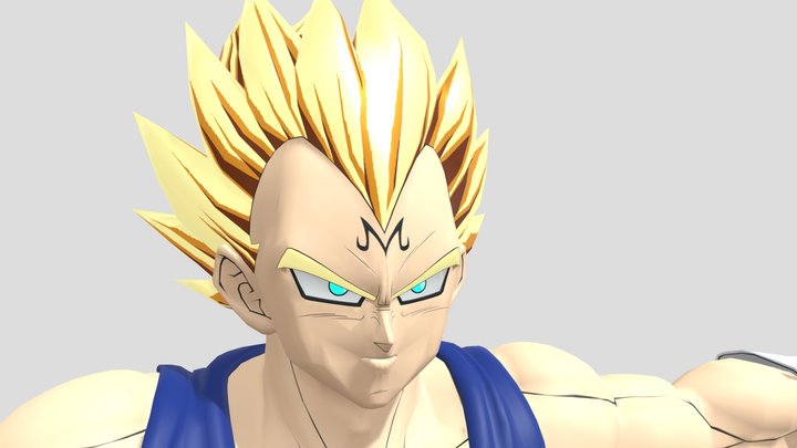 Vegeta 3D models - Sketchfab