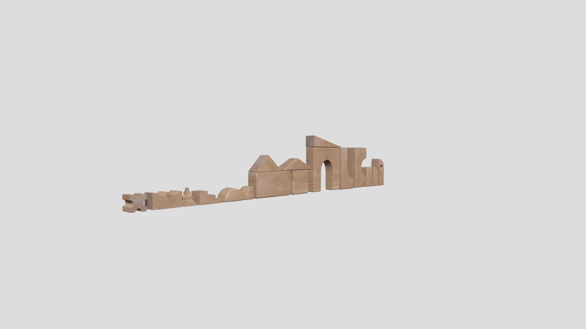 Blocks - Download Free 3D model by ColeTweedy [44bdc16] - Sketchfab