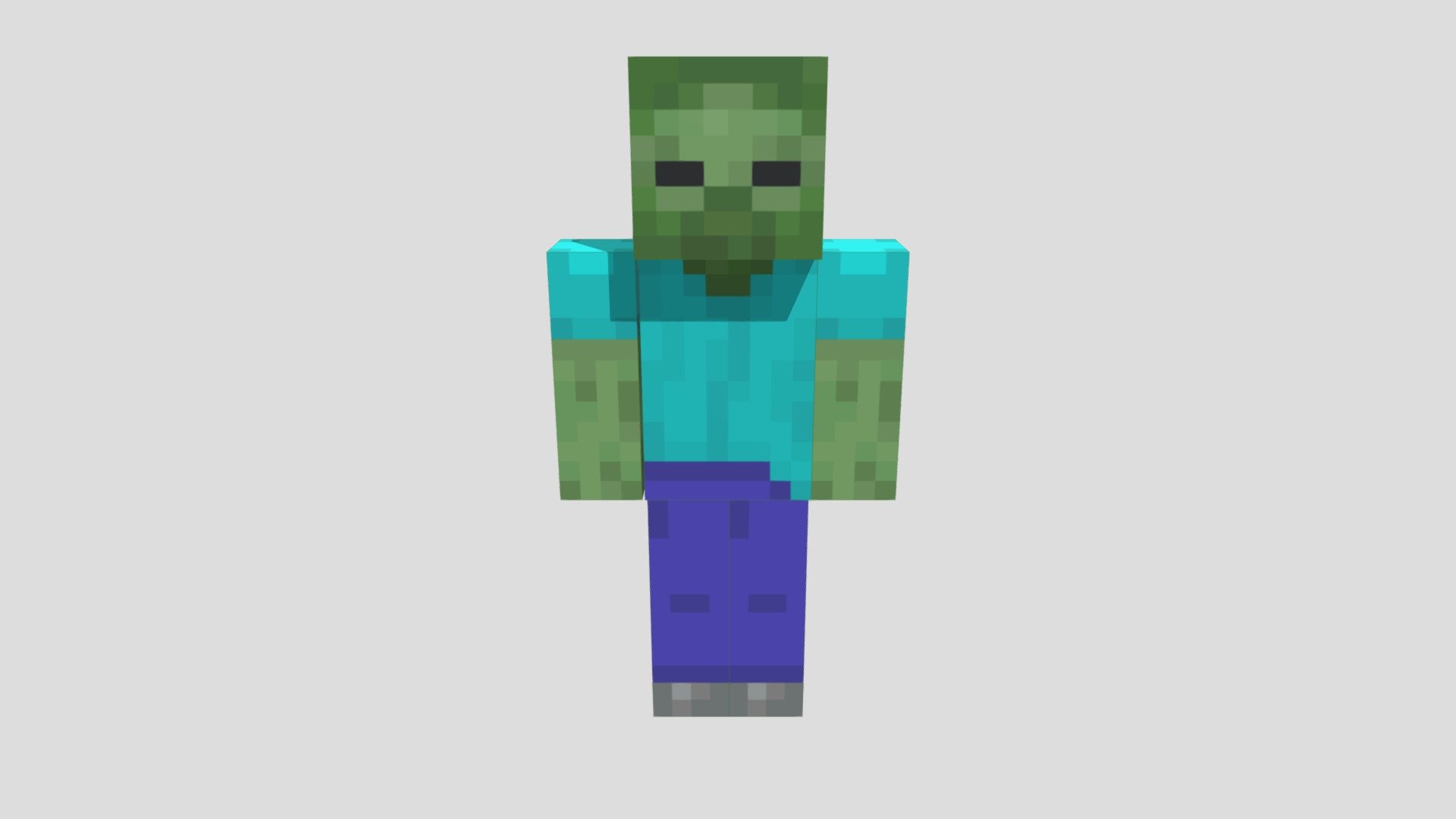 Zombie Minecraft (Sonic Racing: CrossWorlds) - Download Free 3D model ...