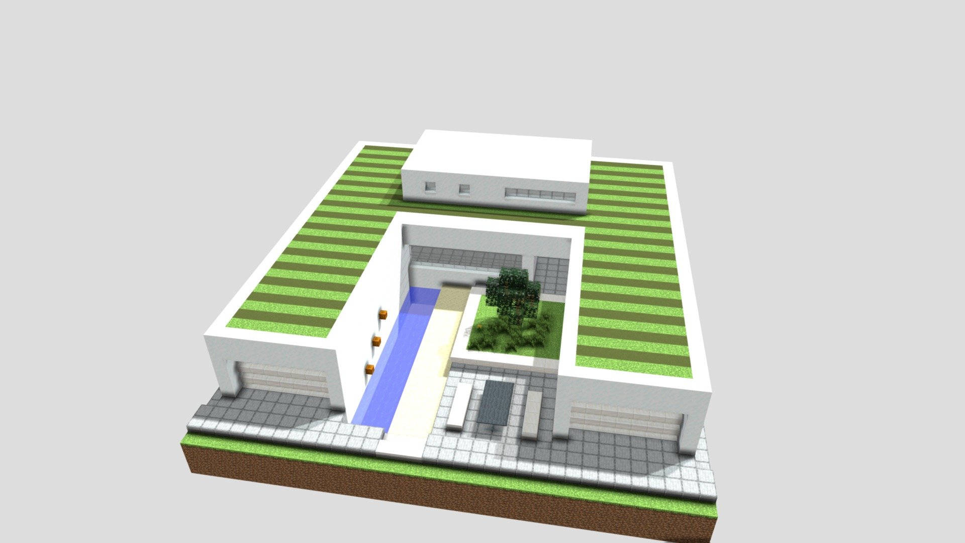 Minecraft Modern House - Download Free 3D model by jar (@jar9th ...
