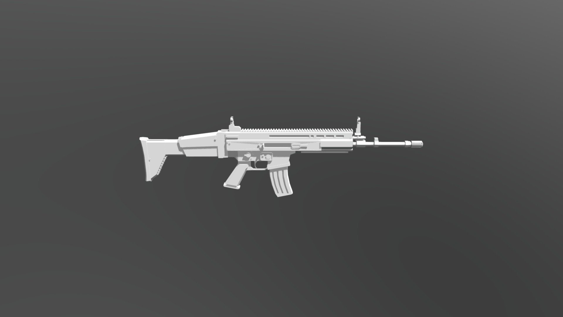 SCAR - 3D model by Rico Peters (@ryko777) [44bfa62] - Sketchfab