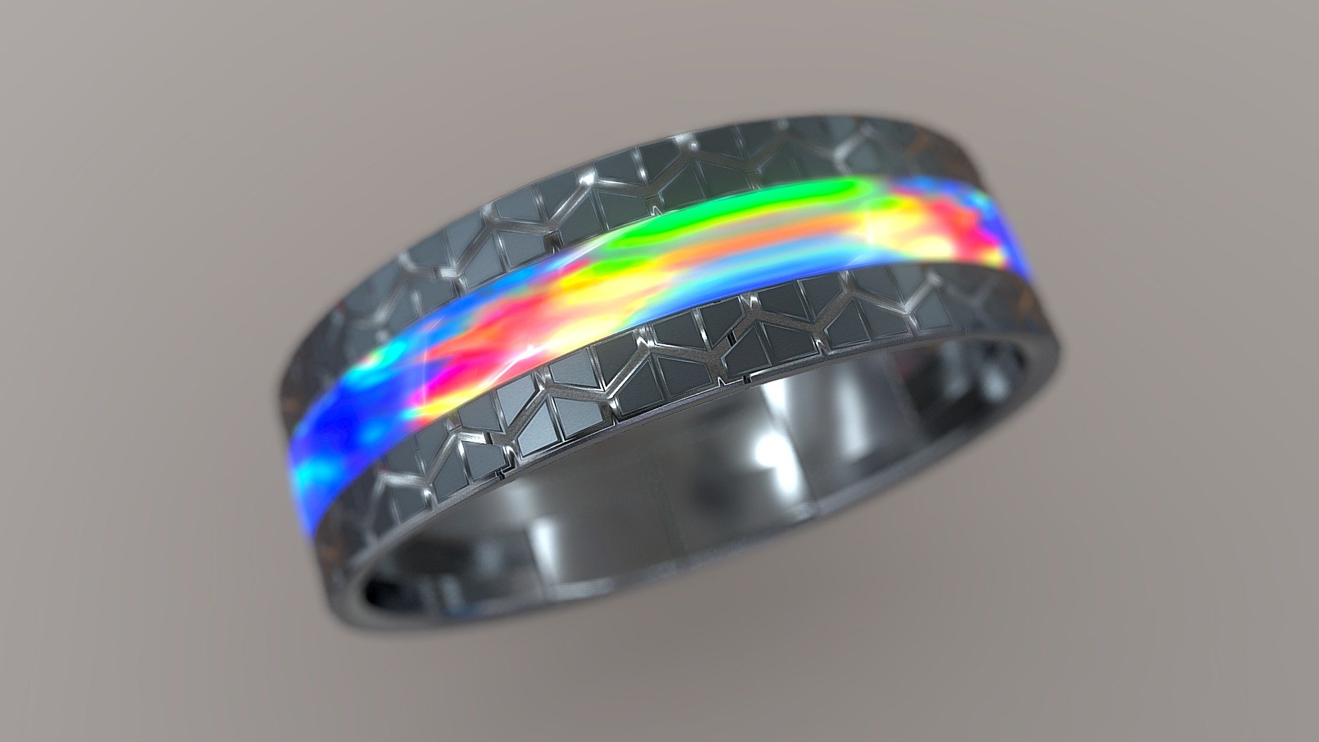 Opal Designer Ring - Buy Royalty Free 3D model by 3Dee (@mellydeeis ...