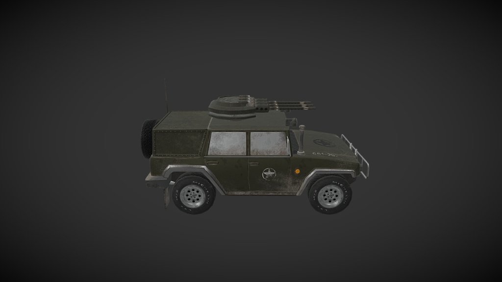 Army Vehicle Low Poly - 3D model by Aldi Works 3D Modeling (@aldiworks ...