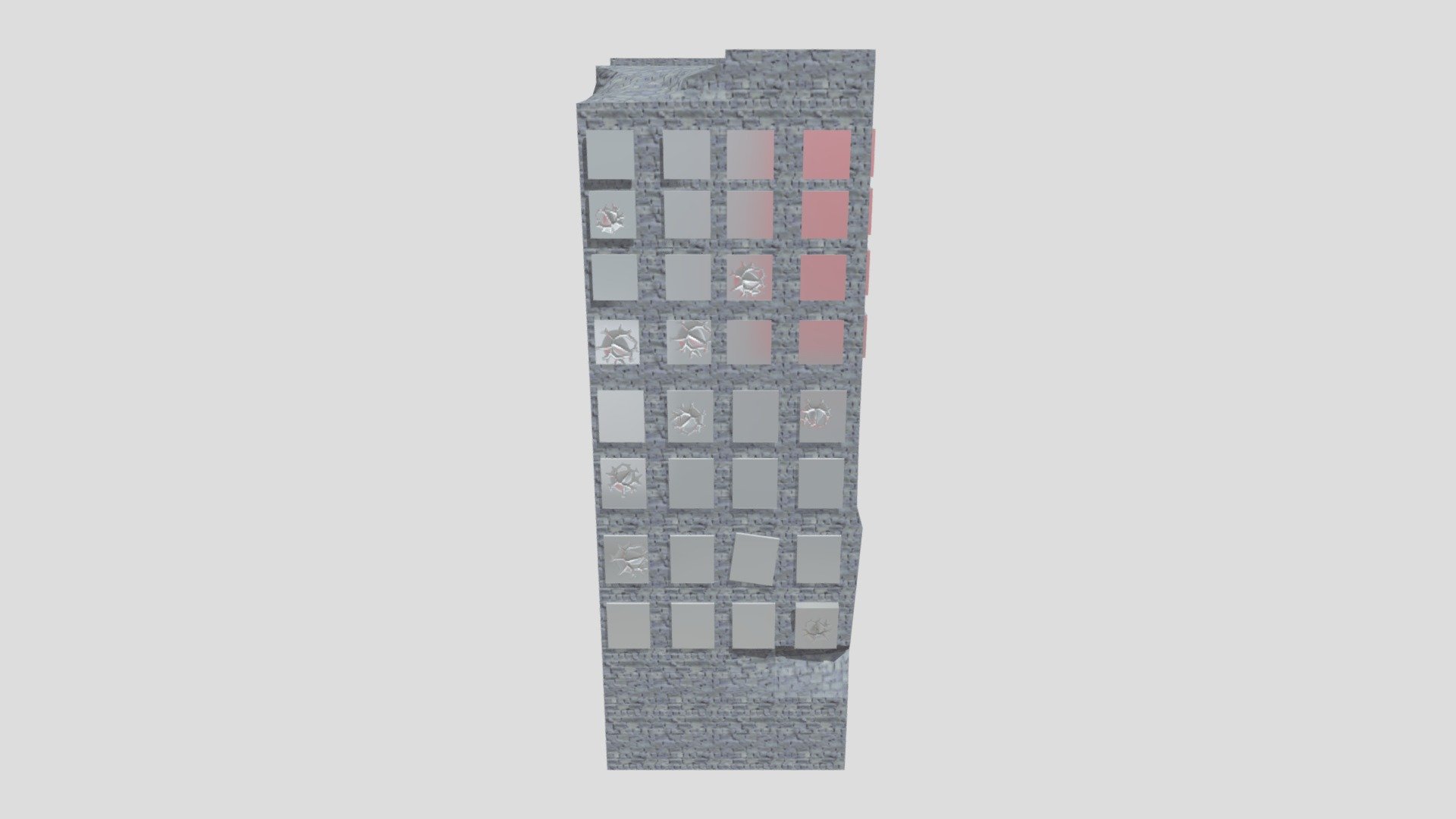 Broken Building - Download Free 3D model by Damian (@ohendamian ...
