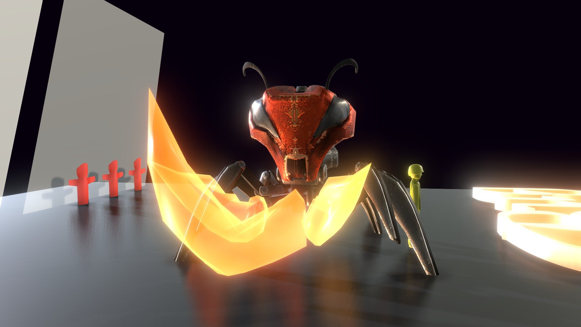 The Fire Bug - Download Free 3D model by The WarVet (@TheWarVet ...