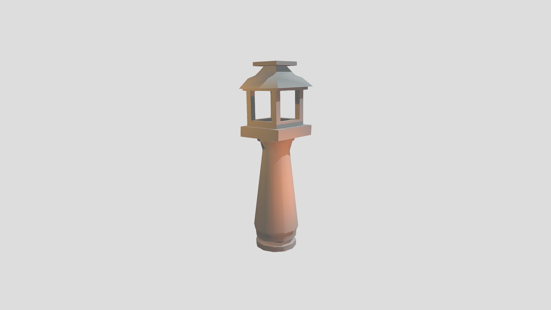 stone pillar lamp - Download Free 3D model by Hansxros (@Xroseis ...