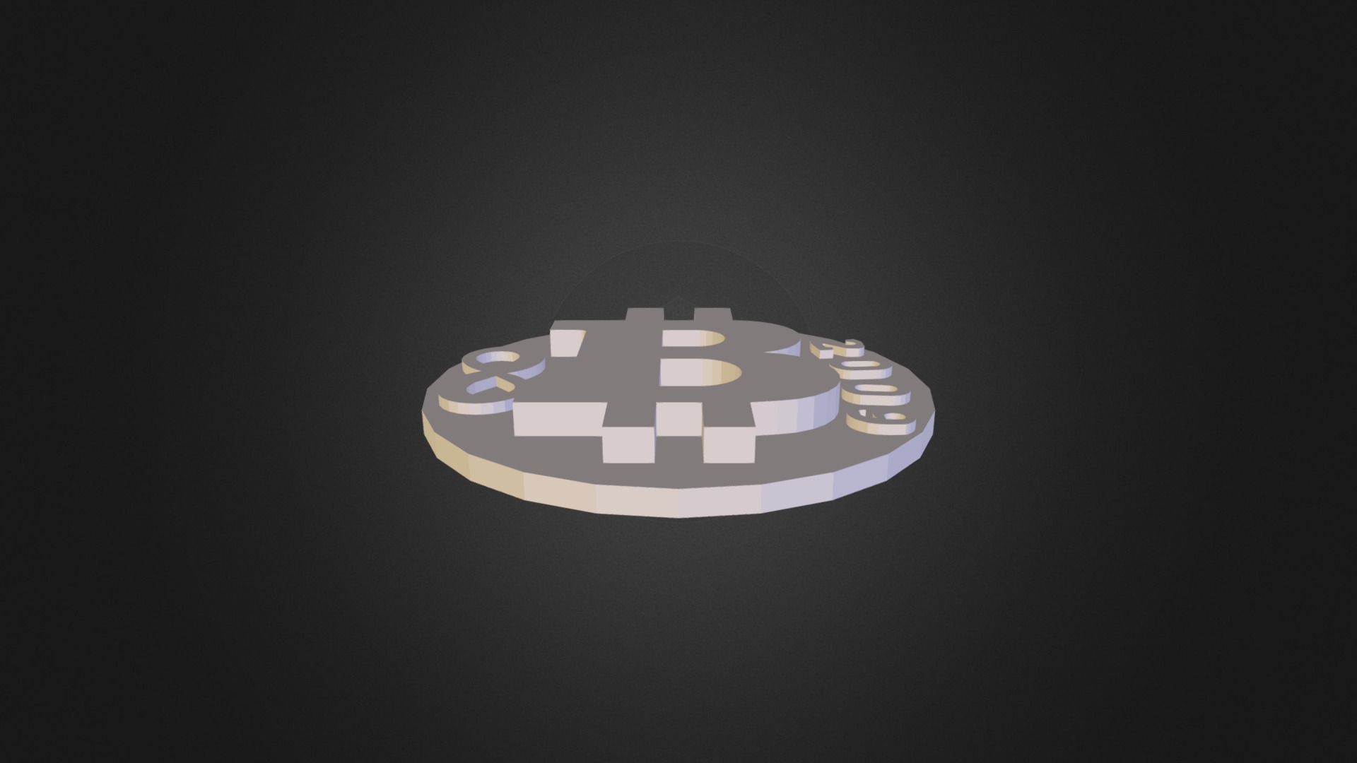 Bitcoin - 3D model by 3dindustries [44c691e] - Sketchfab