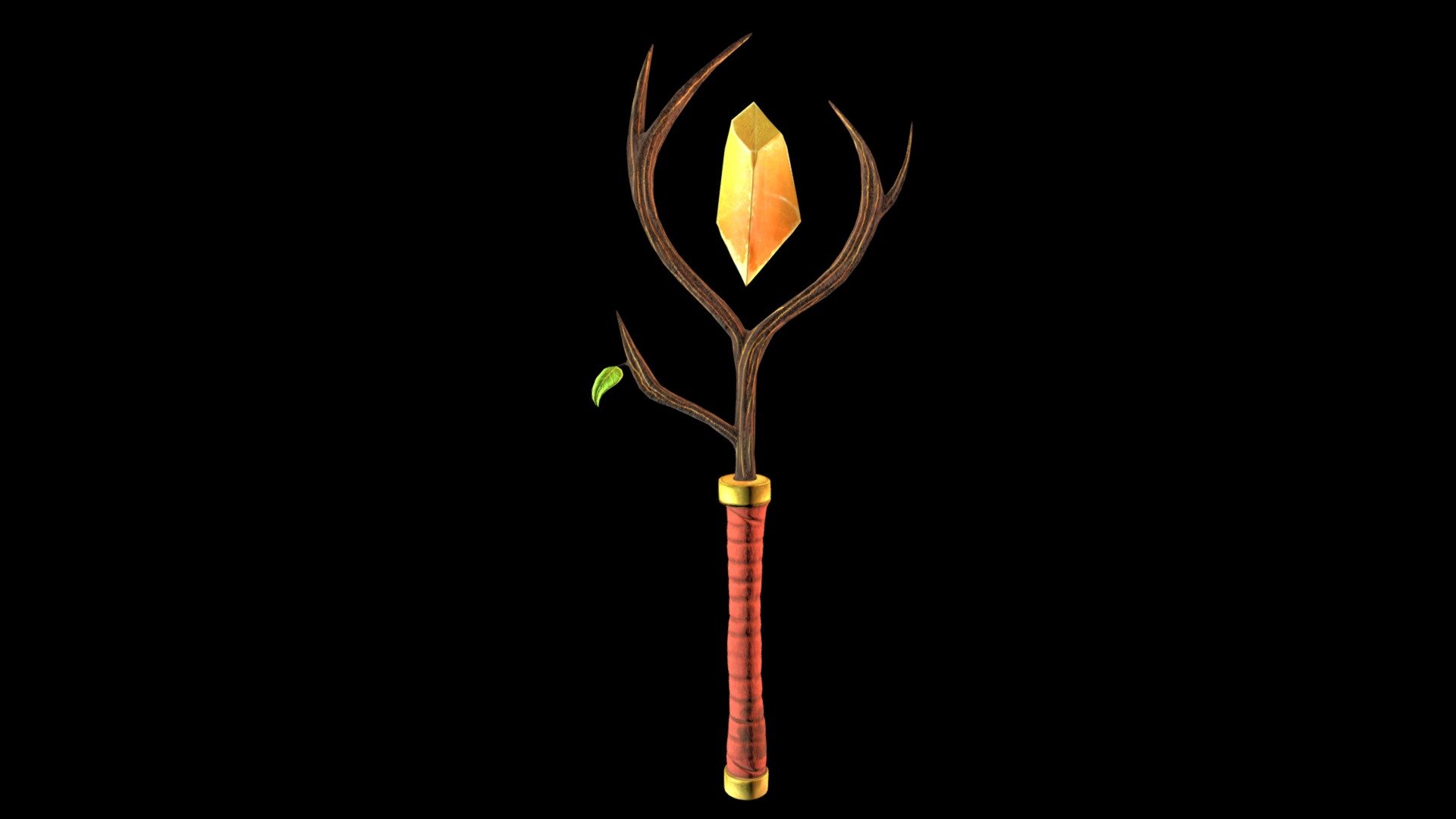 Fire scepter - 3D model by Art by RAN (@ultramonsterranthings) [44c8079 ...