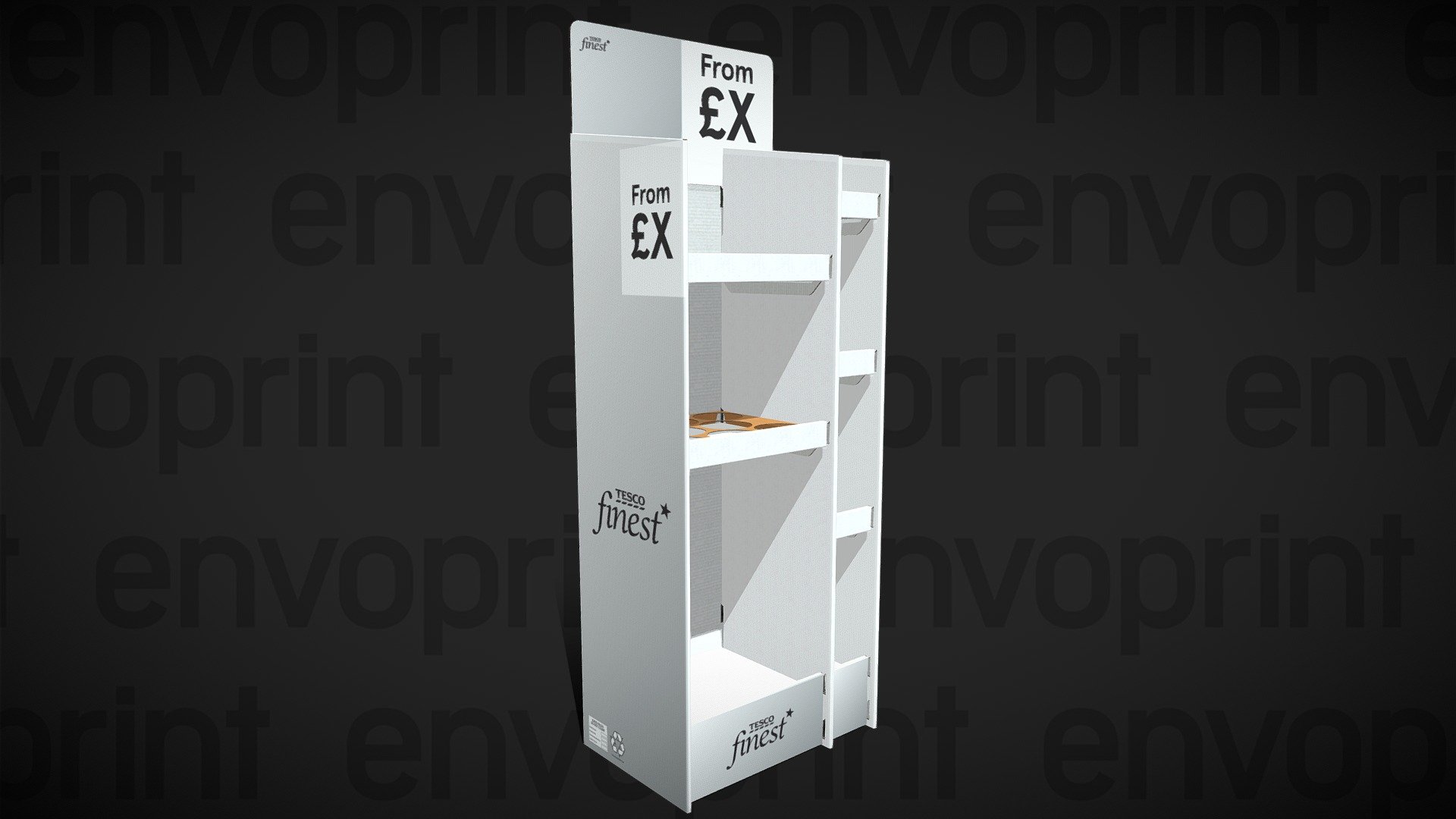 GreeenPlus Tesco Finest FSDU - 3D model by envoprint (@keithenvoprint ...