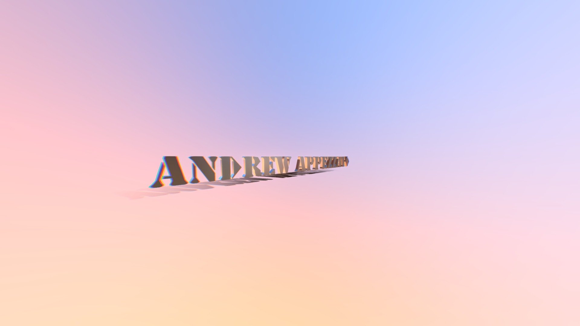 Signature - 3D model by aappezza [44c9ada] - Sketchfab