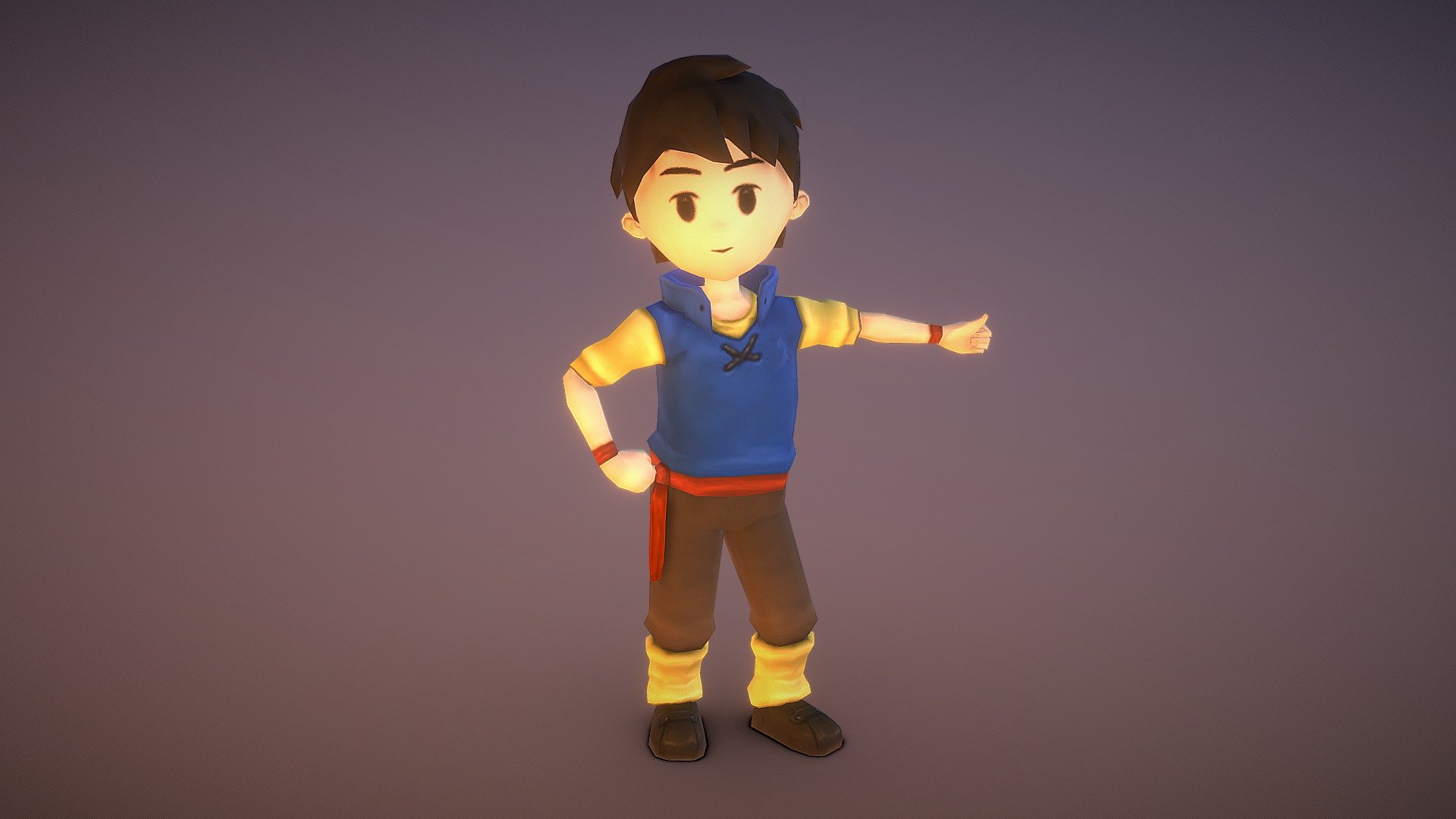 Villager A - 3D model by Sergio Mireles (@smirelesz) [44c9cad] - Sketchfab
