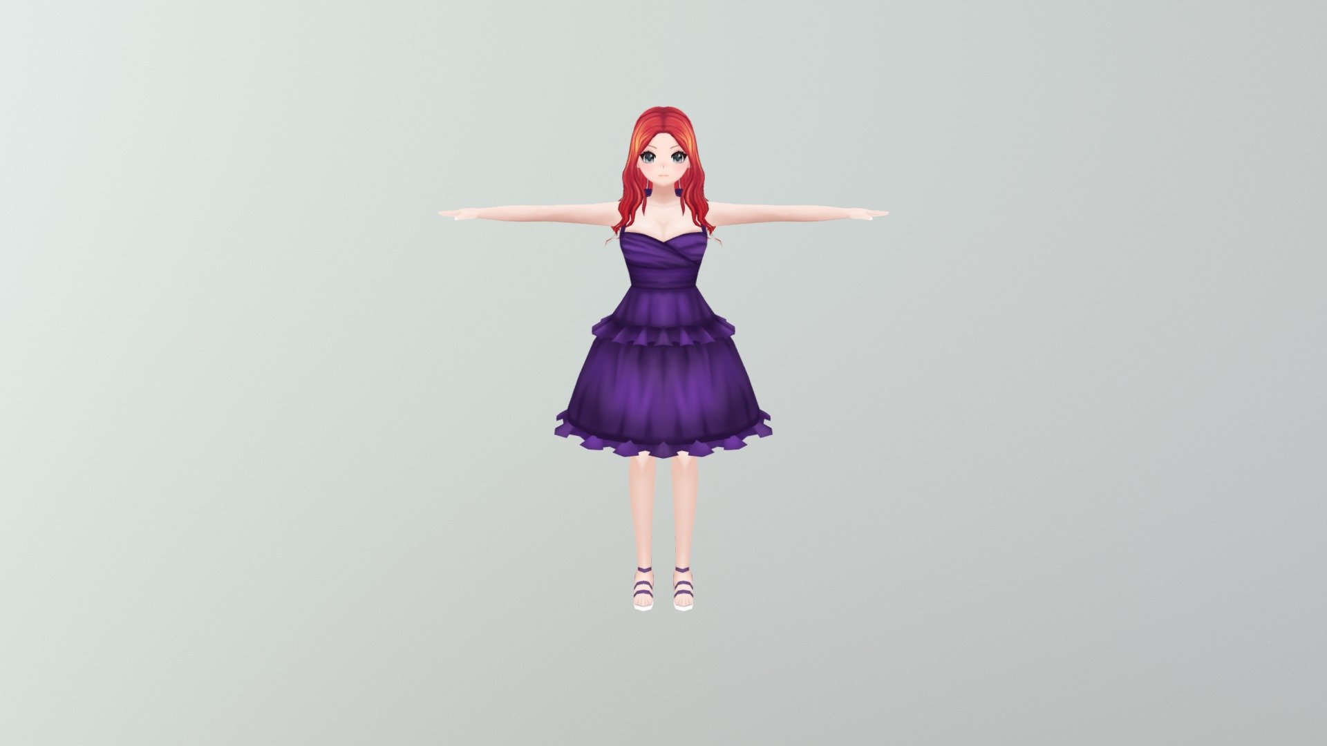Girl5 7 - Buy Royalty Free 3D model by thebome [44ca917] - Sketchfab Store