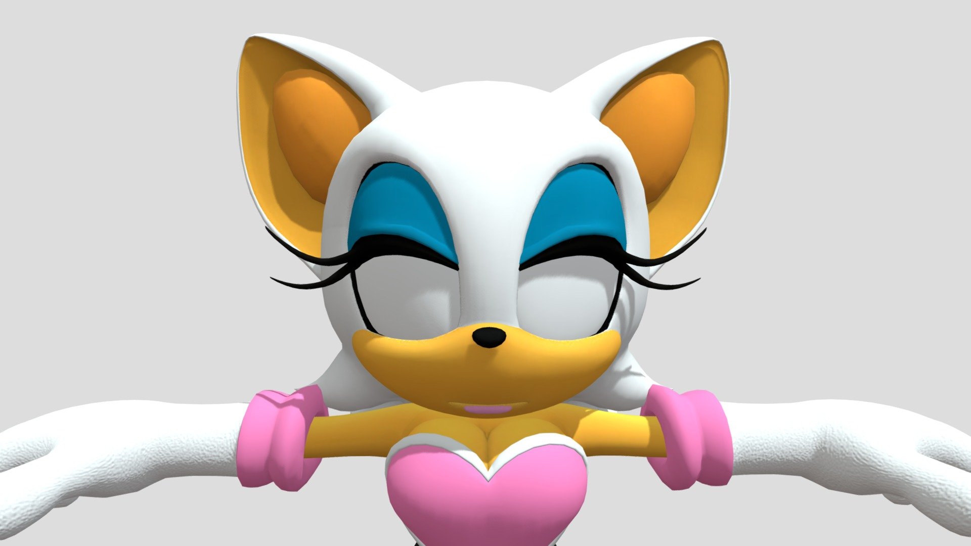 Rouge The Bat - Download Free 3D model by Kevin (@sembatarek3737 ...