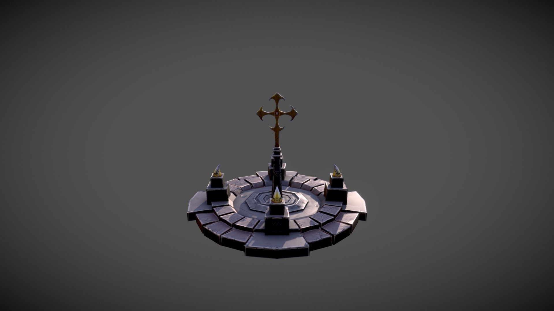 Stylized Altar - Download Free 3D model by Cavalqs [44cccfa] - Sketchfab