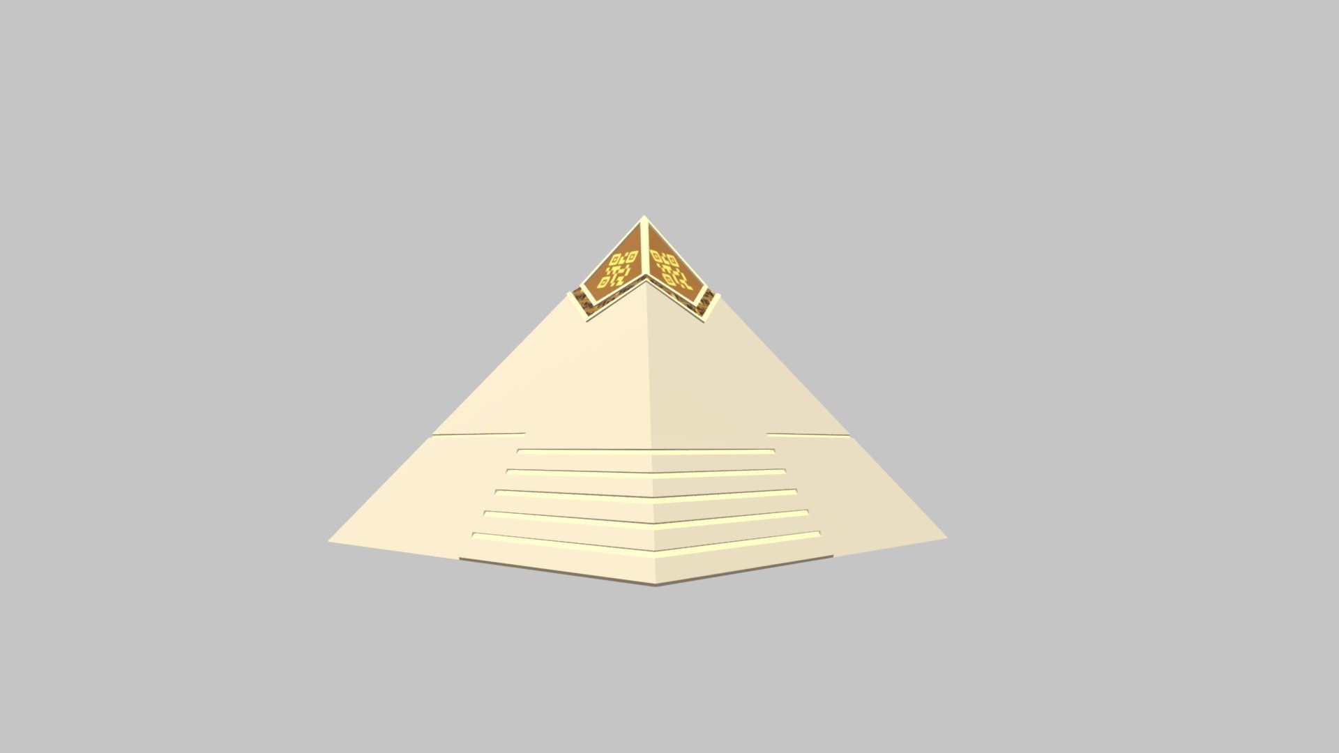 Modern pyramid illustration - Download Free 3D model by MotazinVR ...