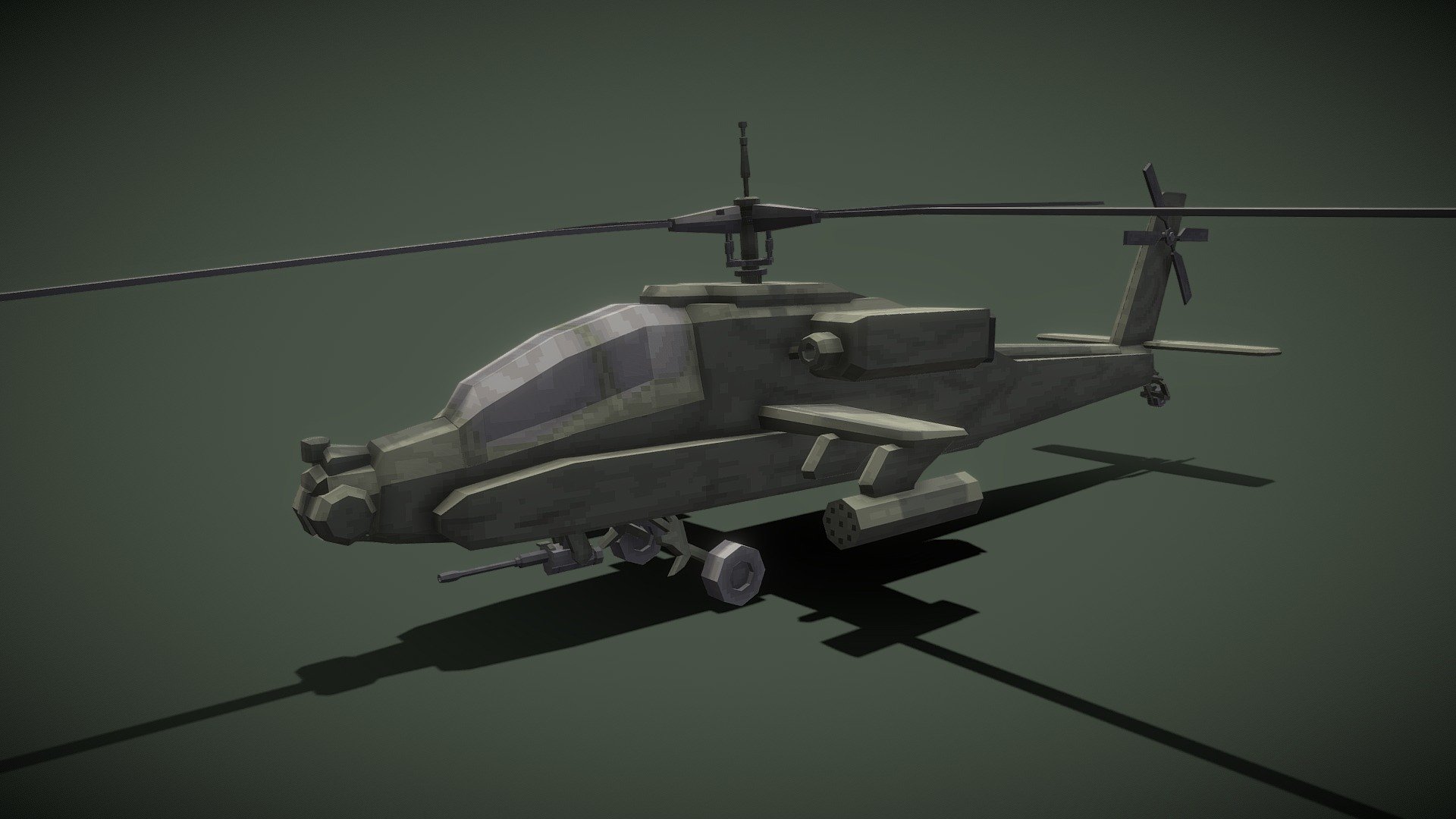 Apache AH-64 - 3D model by MMecha [44cd864] - Sketchfab