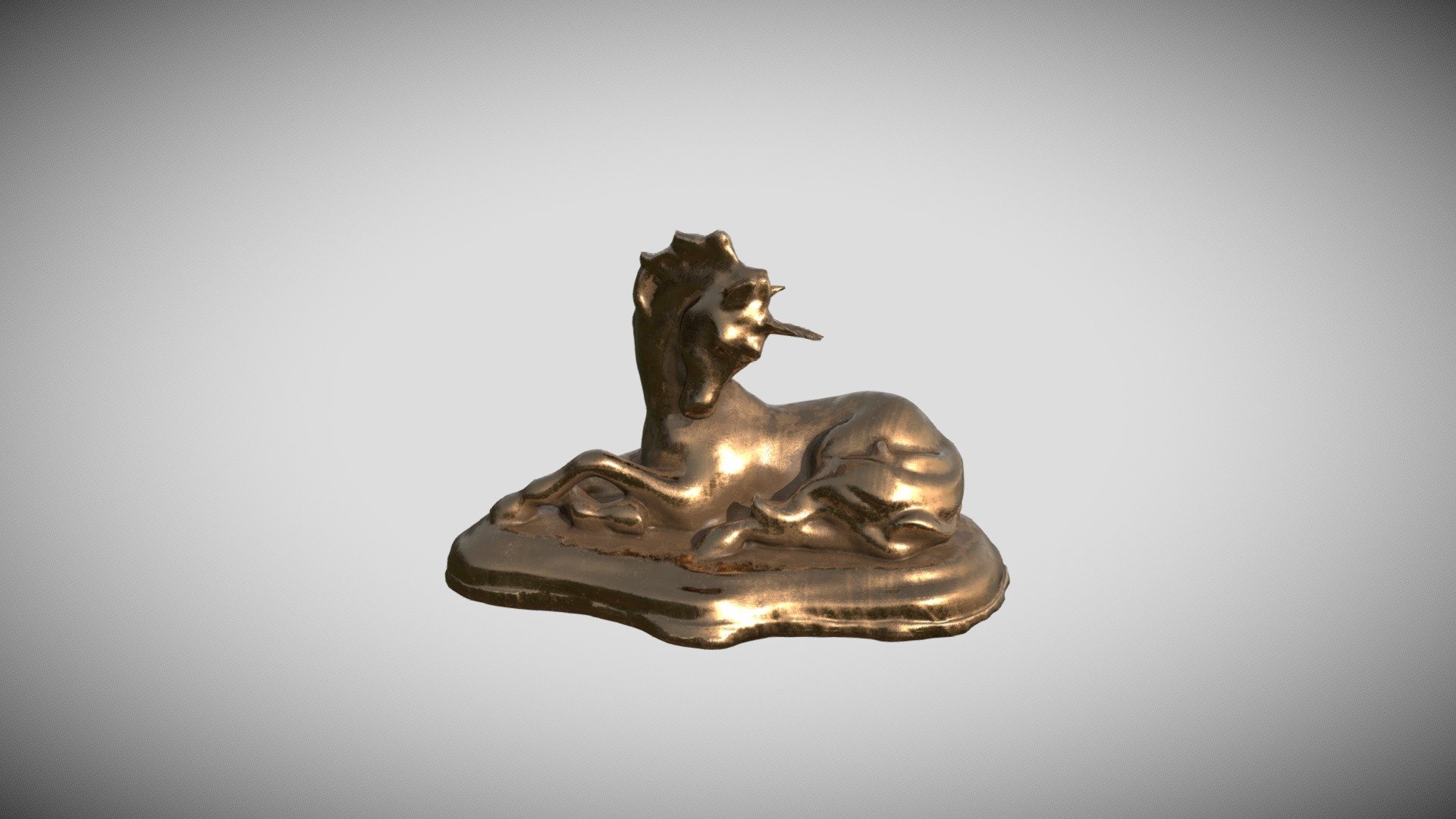 Horse Desk Statue - 3D model by Vuk Zrnic (@VukZrnic) [44cd951] - Sketchfab