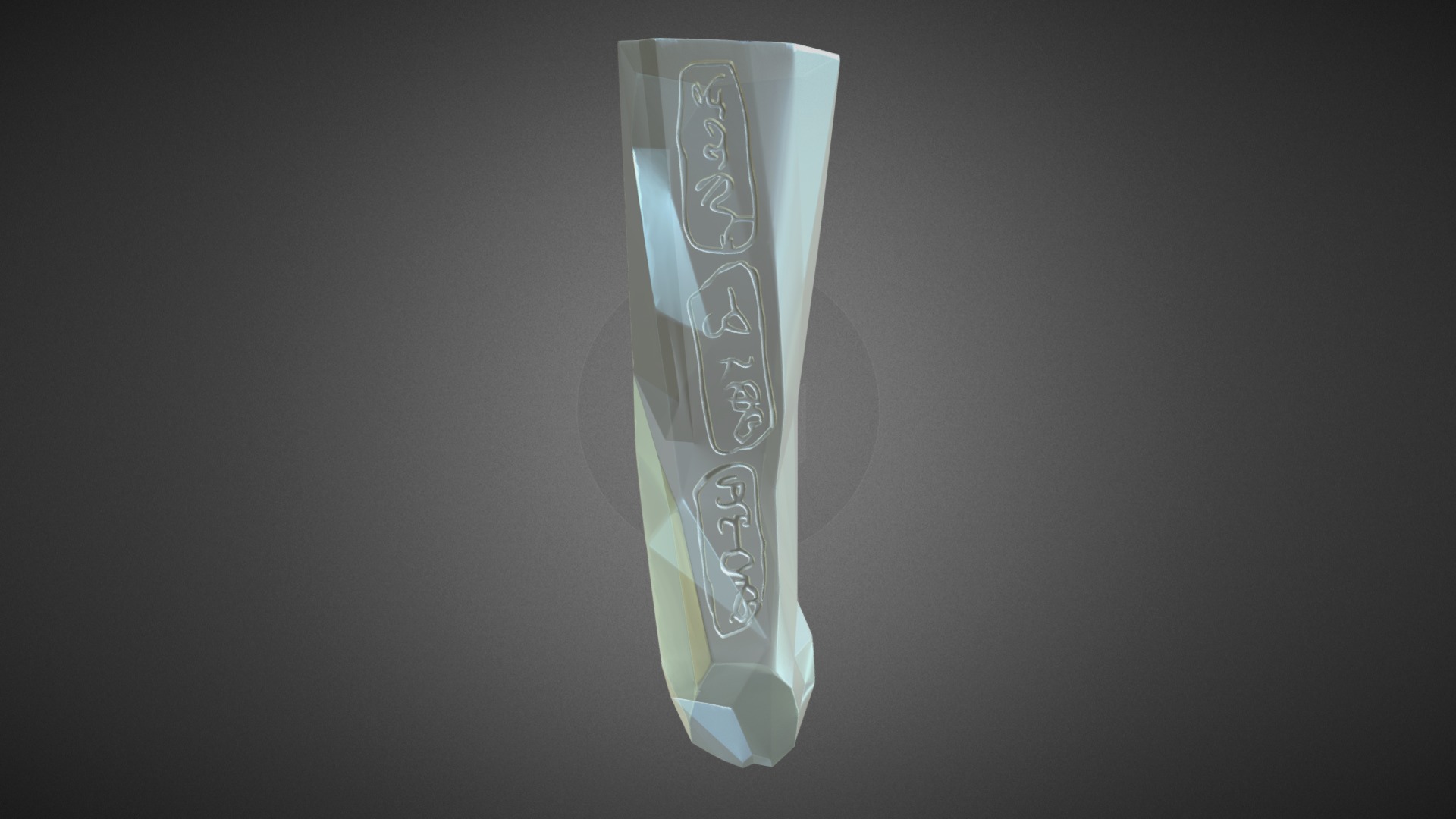 Rogue One Kyber Crystal - 3D model by Will Chen (@WillChen) [44ce8e0 ...