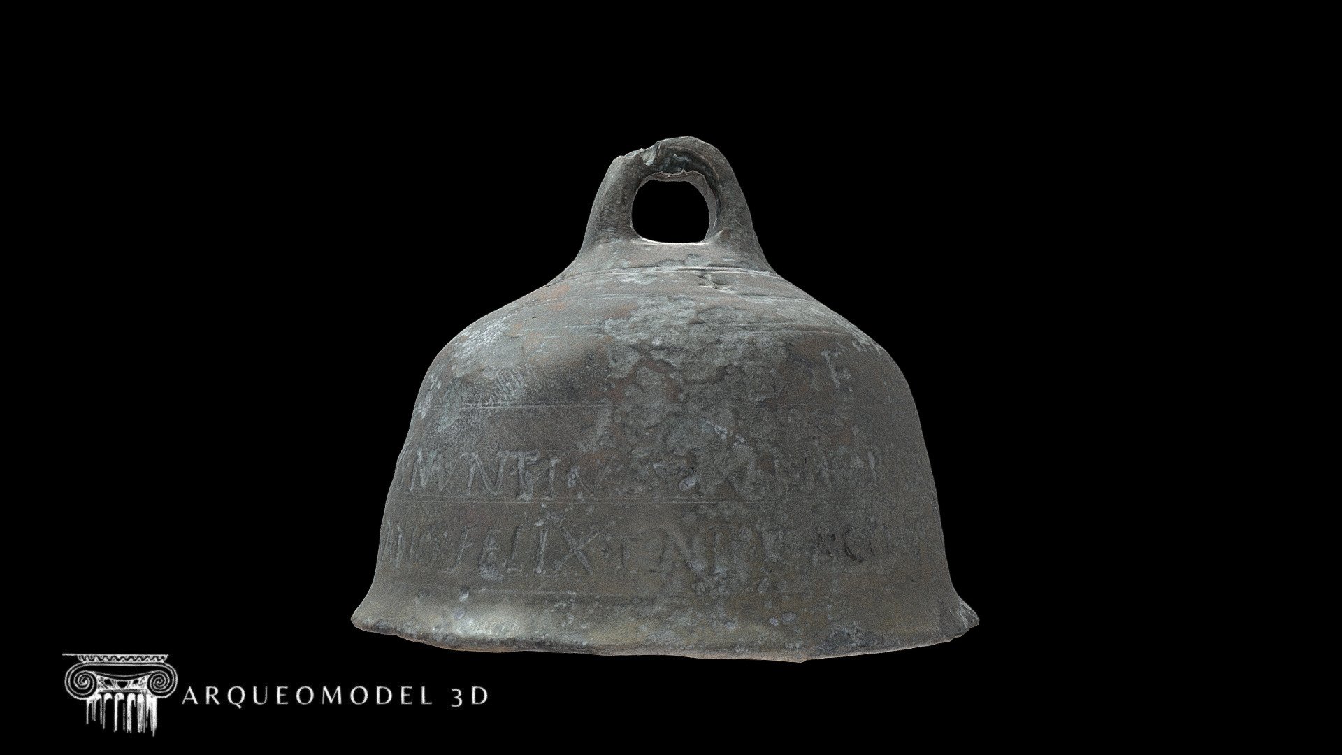 ROMAN RITUAL BELL - TARRACO - Download Free 3D model by Arqueomodel3D ...