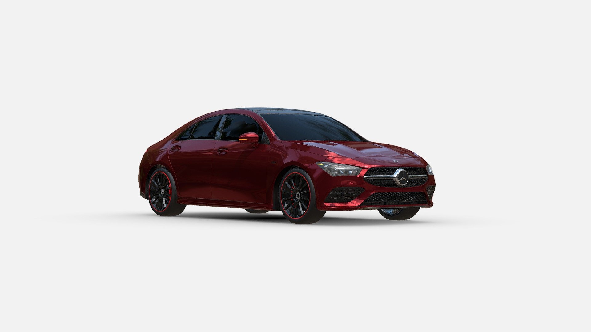 3d model Mercedes Benz CLA35 - Buy Royalty Free 3D model by zizian ...