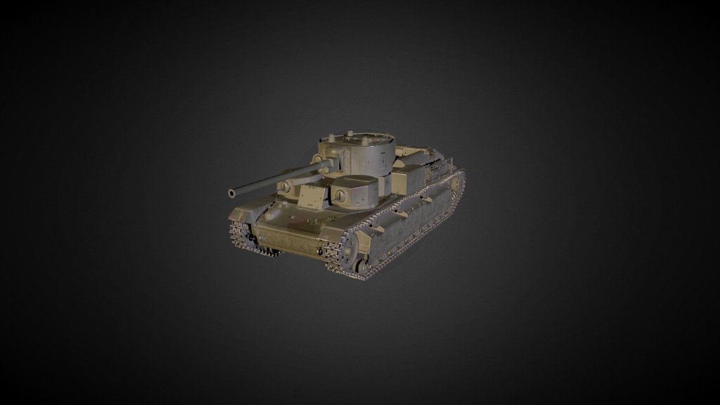 T-28 F30 - 3D model by Degit22 [44d1253] - Sketchfab