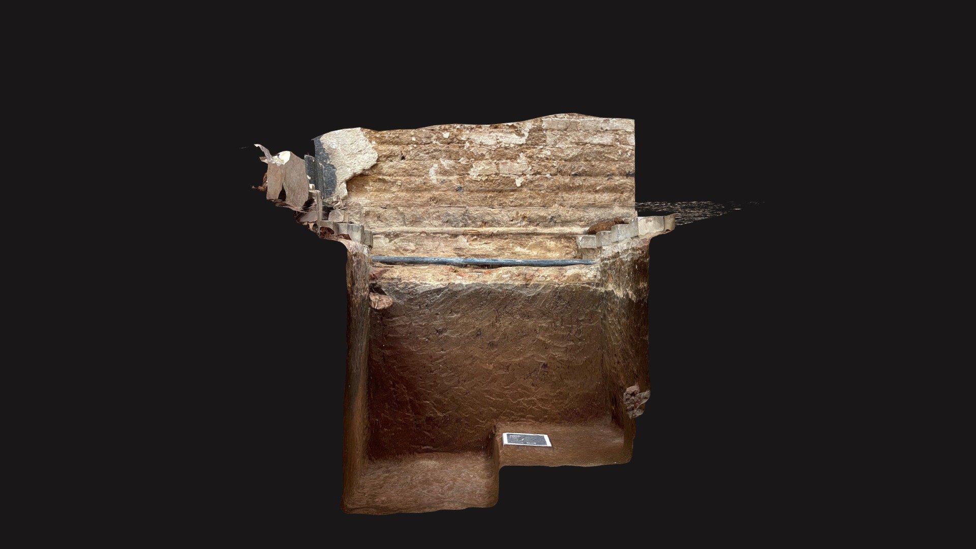 Muro de adobe - 3D model by PatrimonioDronexplorer [44d2e8d] - Sketchfab
