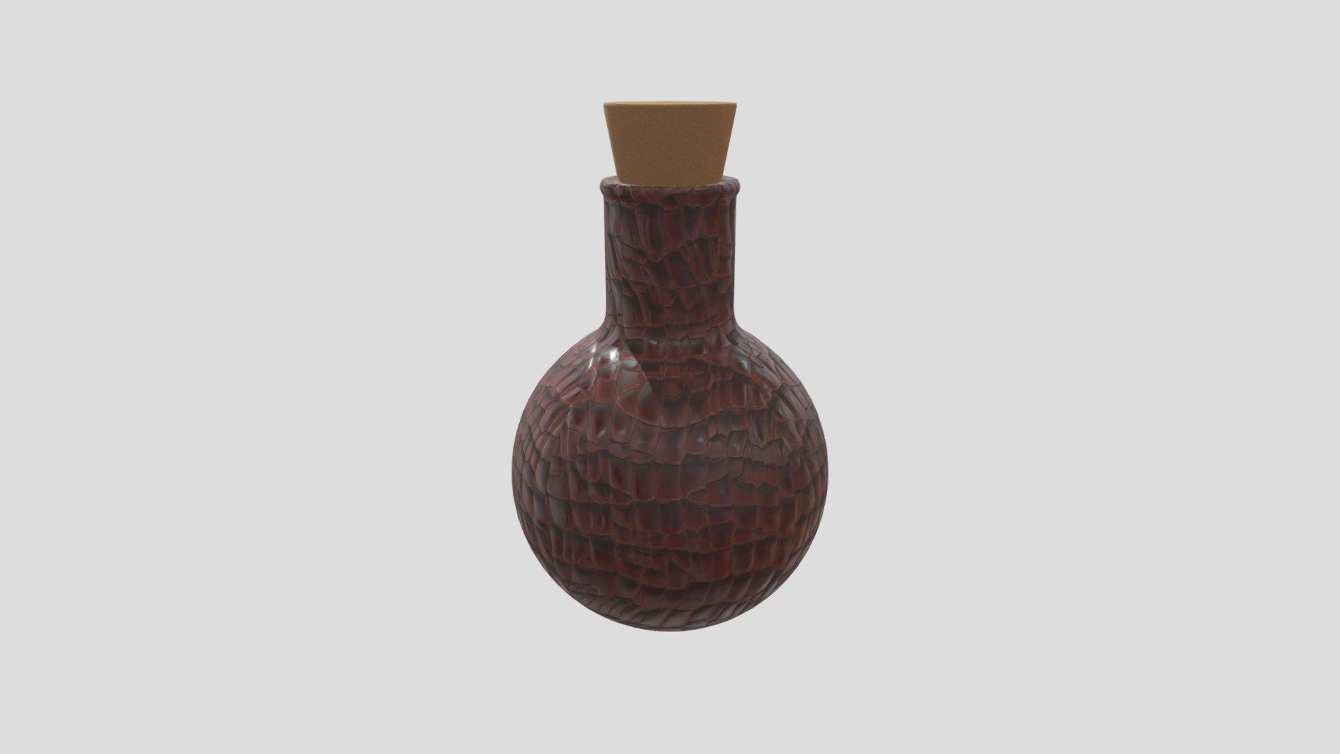 Round Potion Bottle - 3D model by TheDoveman [44d314d] - Sketchfab