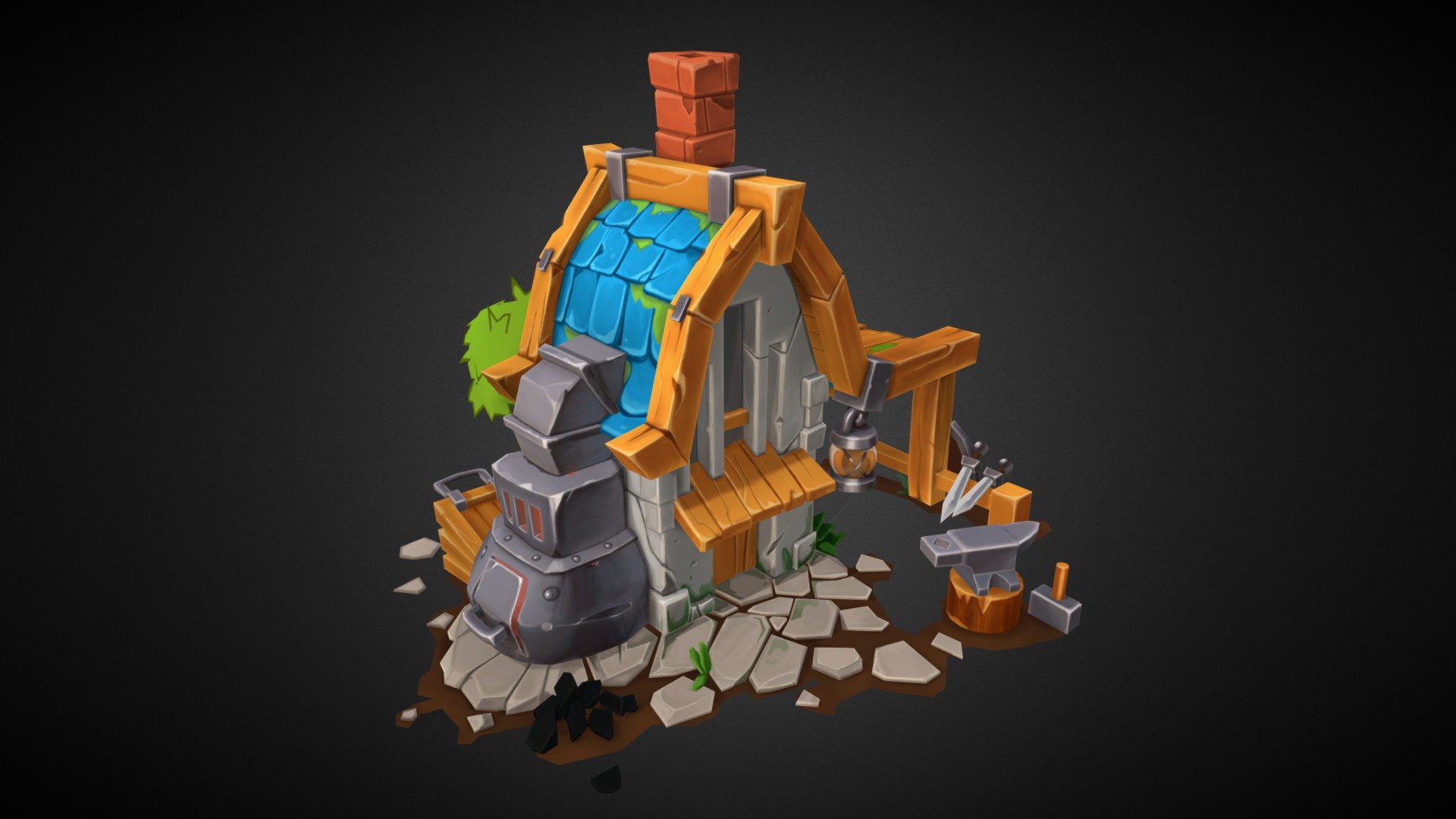 The Forge - 3D model by margo.posledovich [44d422f] - Sketchfab