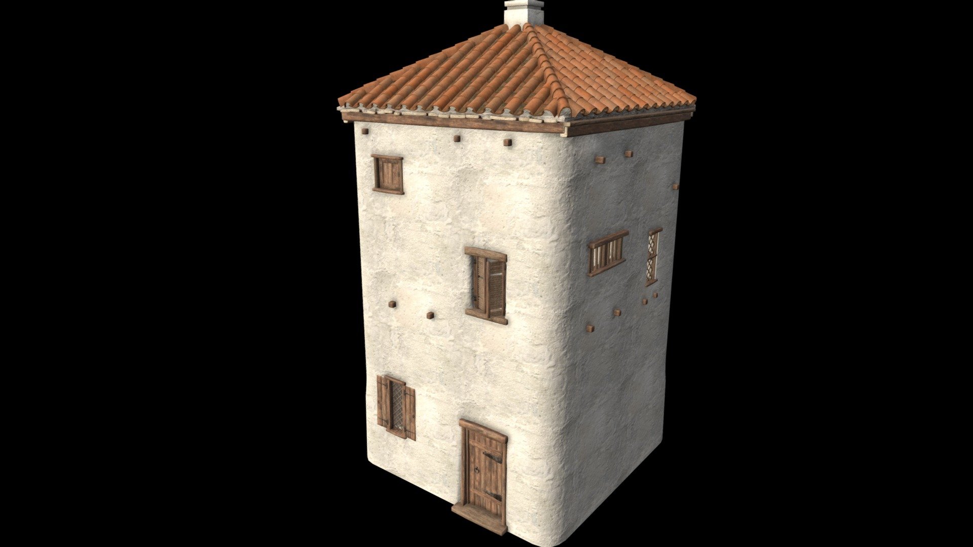 House Greek #3 - Buy Royalty Free 3D model by The Ancient Forge (Svein ...